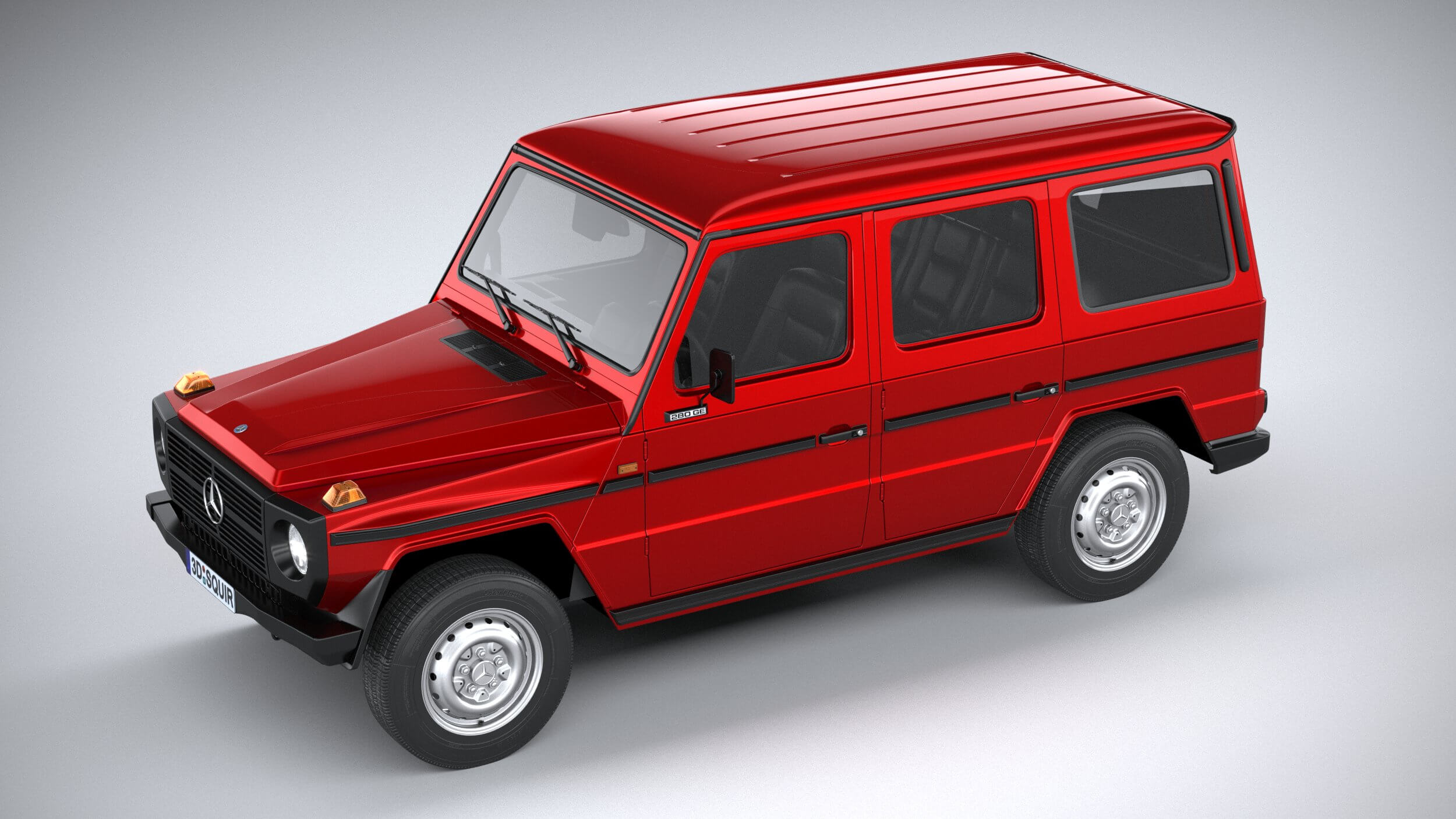 Mercedes-Benz G-Class W460 5Door 1979 3D Model by SQUIR