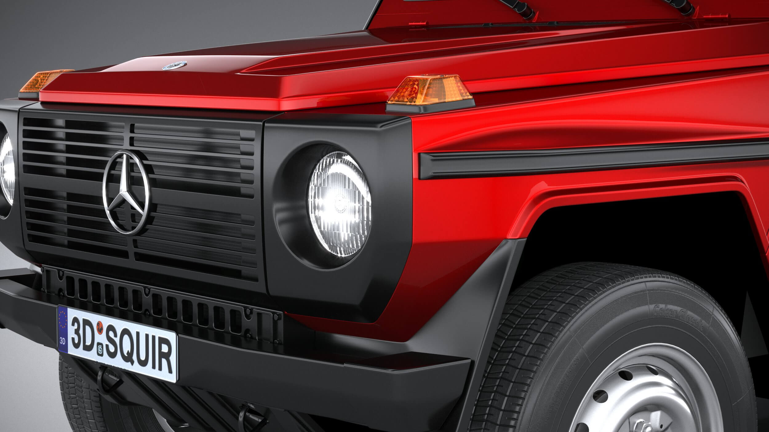 Mercedes-Benz G-Class W460 5Door 1979 3D Model by SQUIR