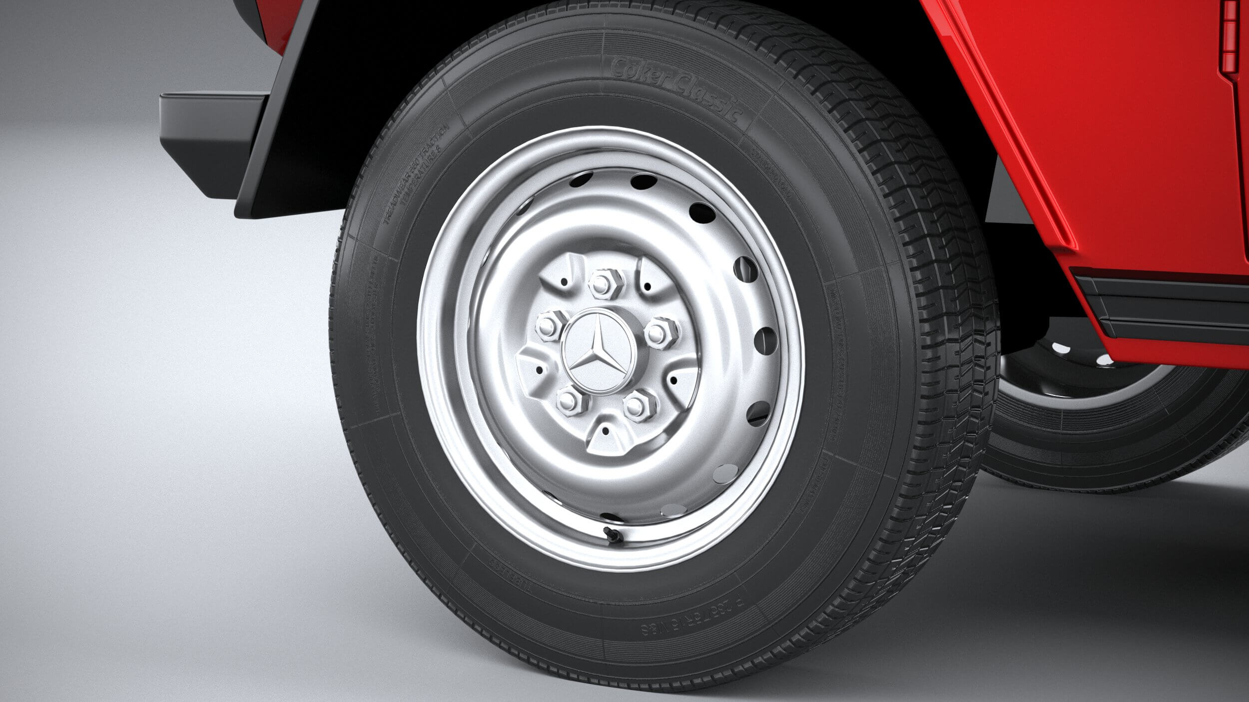Mercedes-Benz G-Class W460 5Door 1979 3D Model by SQUIR