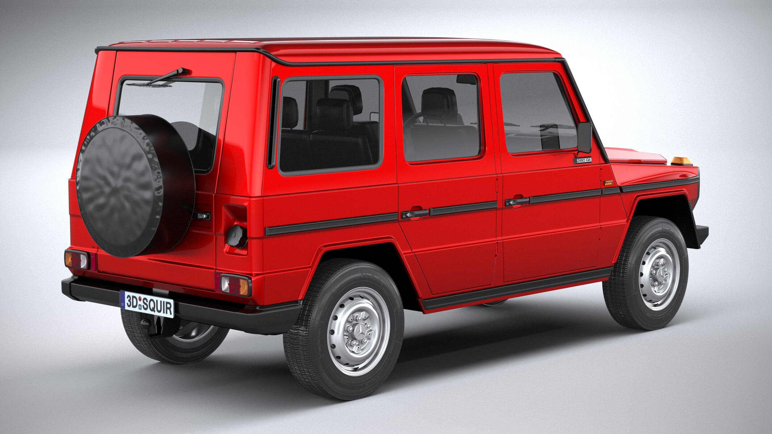 Mercedes-Benz G-Class W460 5Door 1979 3D Model by SQUIR