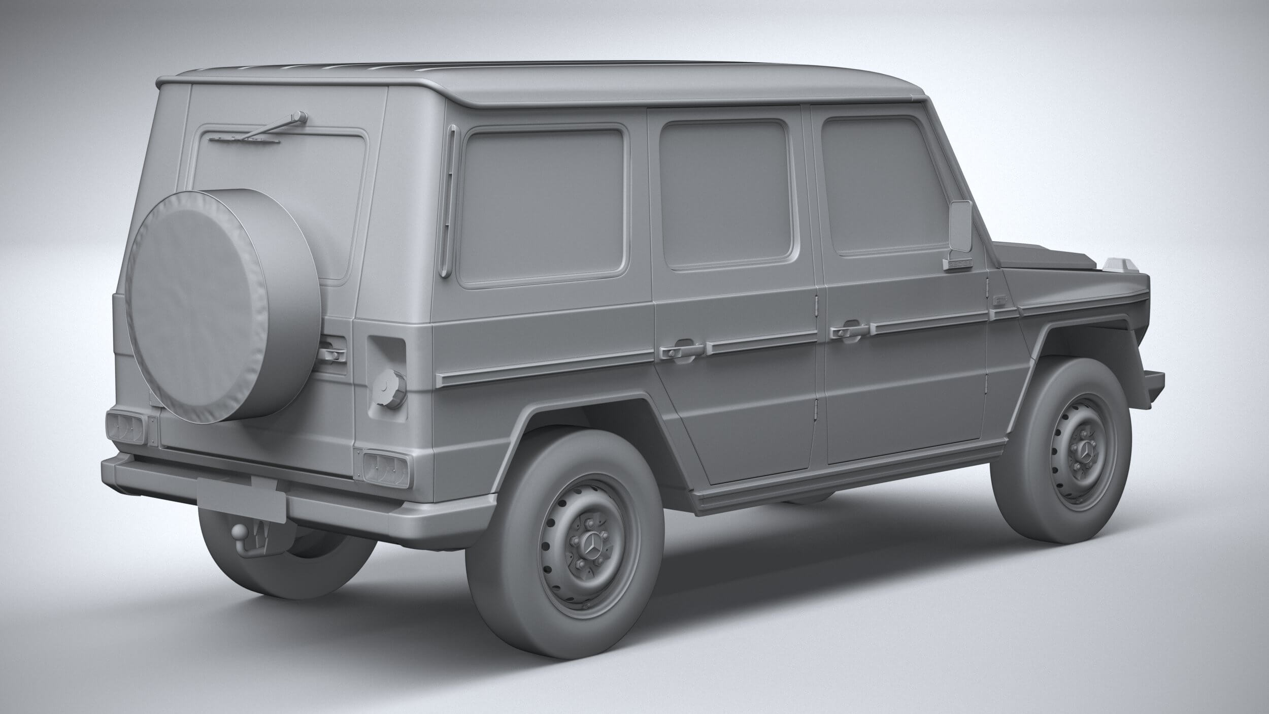 Mercedes-Benz G-Class W460 5Door 1979 3D Model by SQUIR