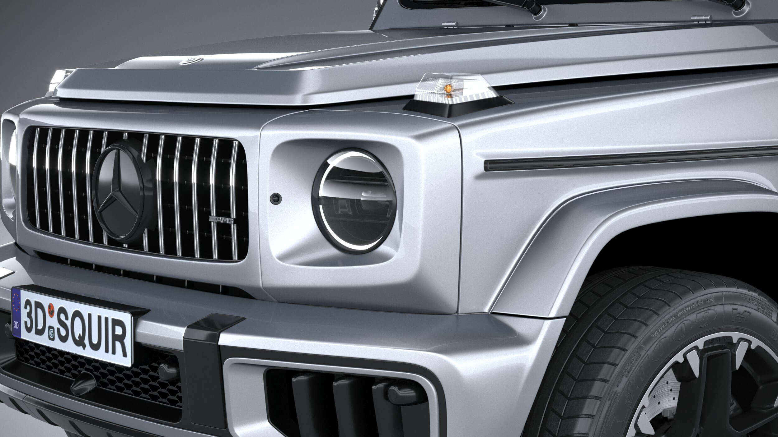 Mercedes-Benz G63 AMG 2025 3D Model by SQUIR
