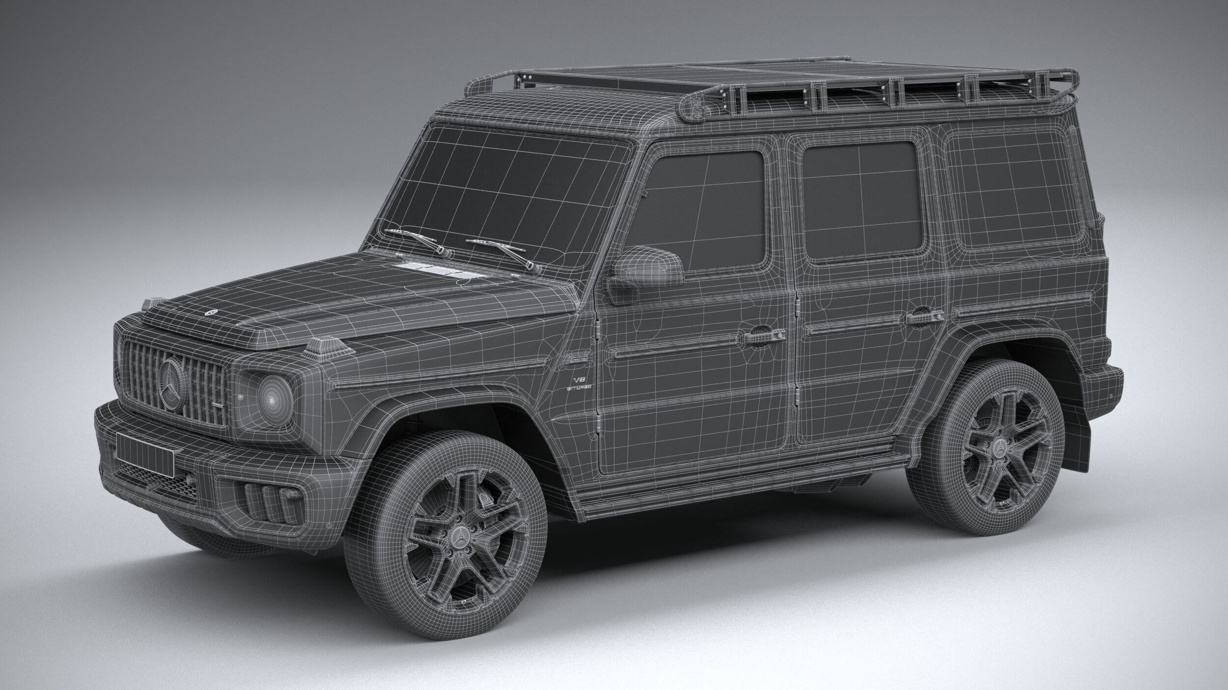 Mercedes-Benz G63 AMG 2025 3D Model by SQUIR