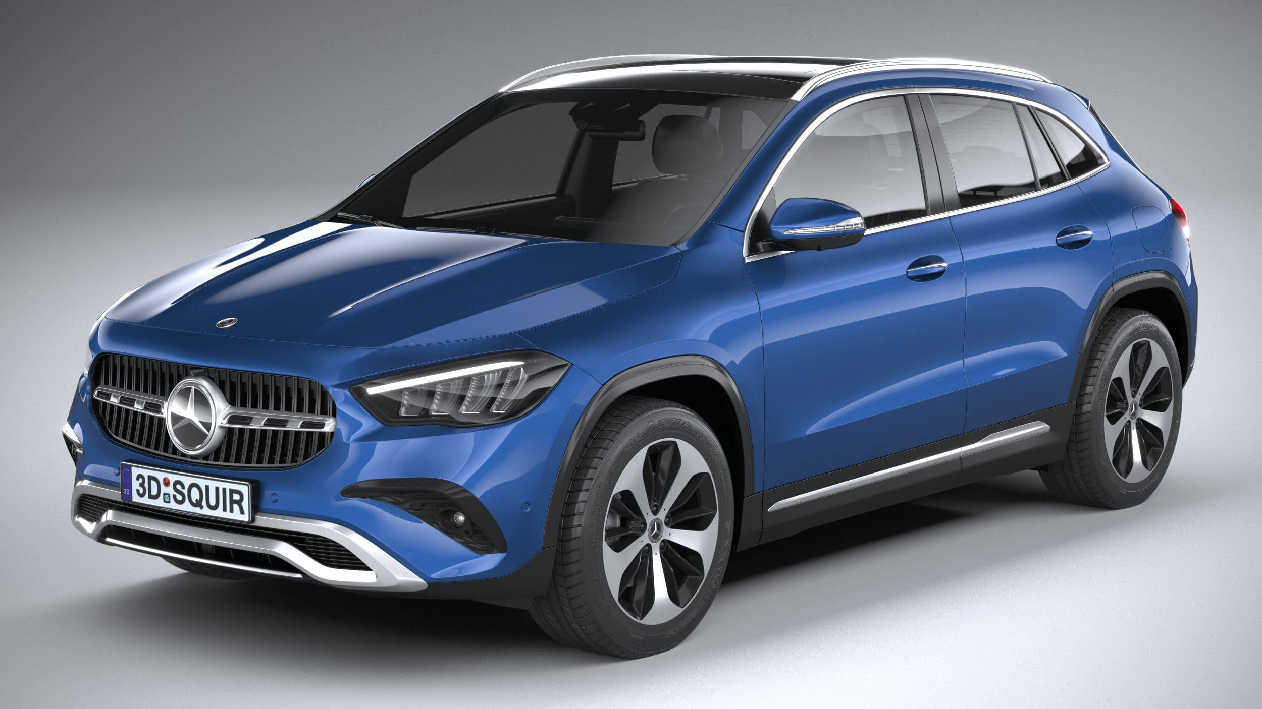 Mercedes-Benz GLA 2024 3D Model by SQUIR