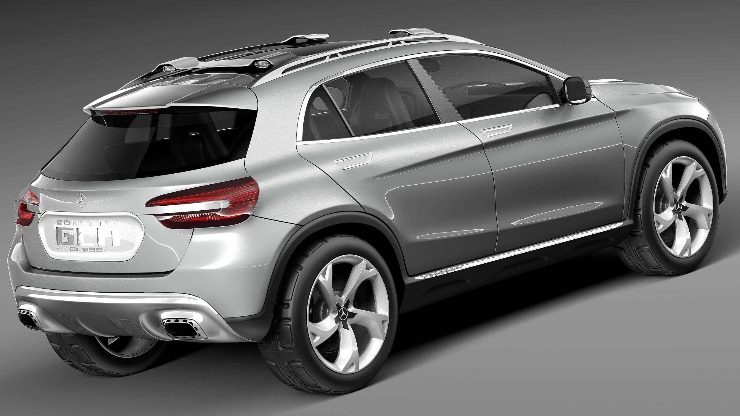 Mercedes Benz GLA Concept 2013 - 3D Model by SQUIR