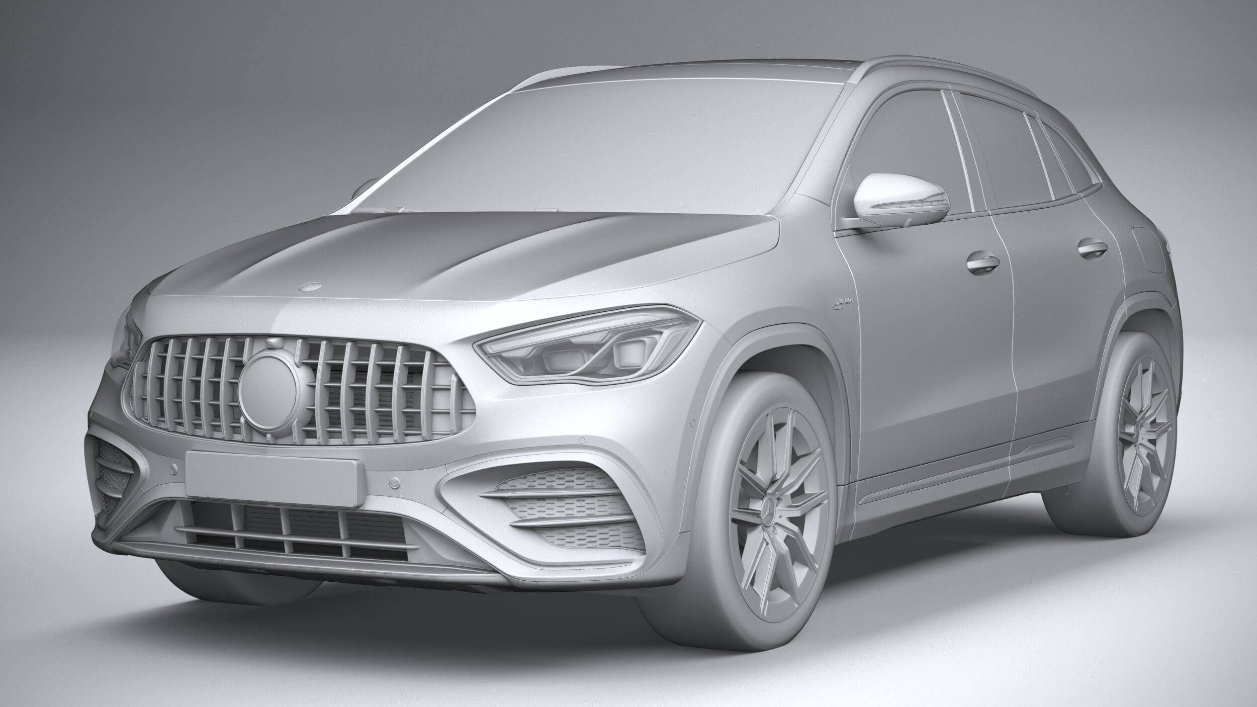 Mercedes-Benz GLA35 AMG 2024 3D Model by SQUIR
