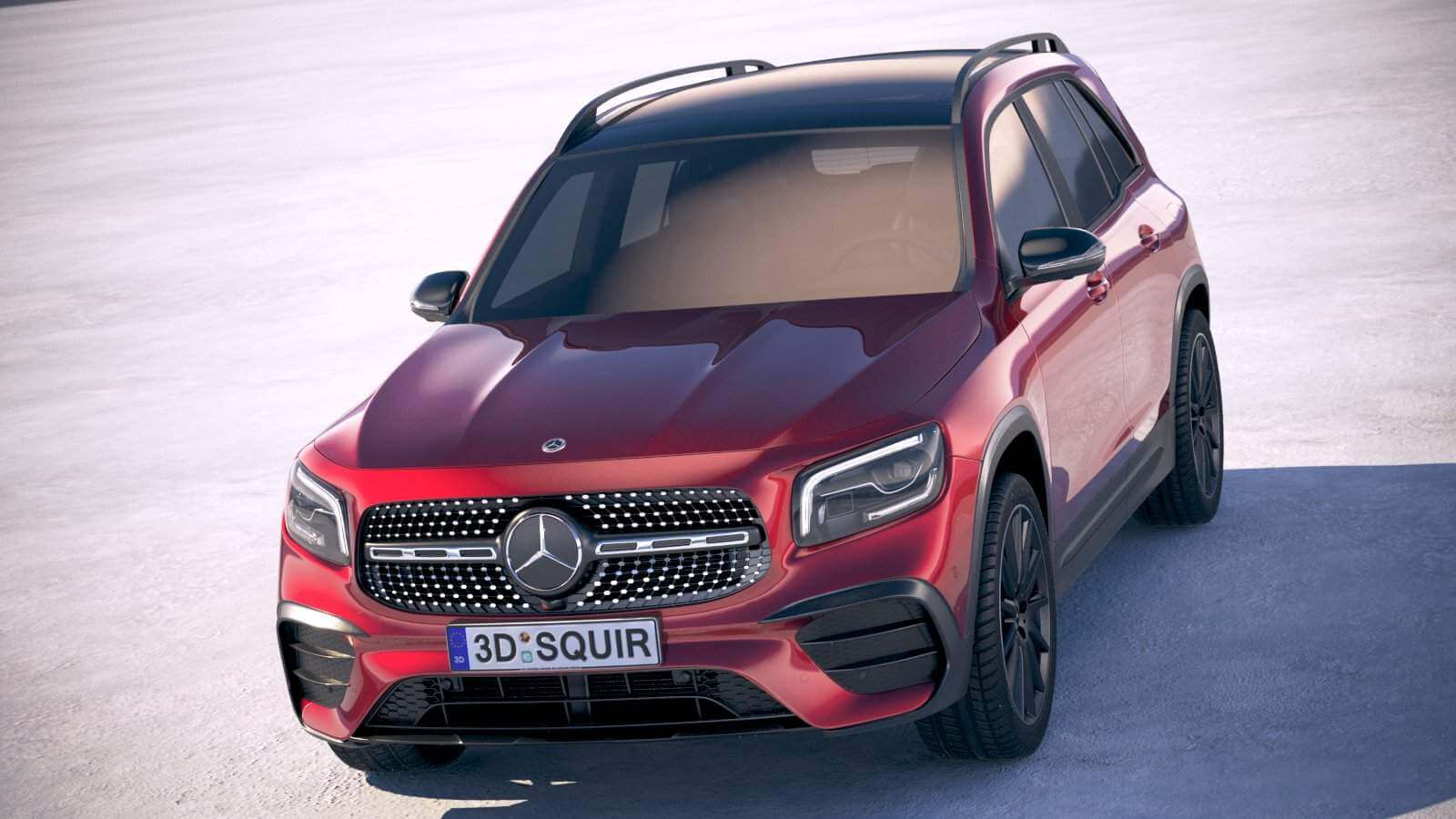Mercedes-Benz GLB AMG 2020 3D Model by SQUIR