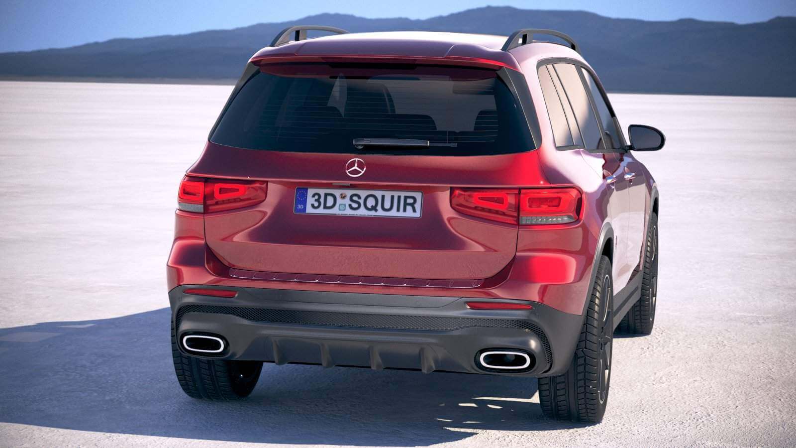 Mercedes-Benz GLB AMG 2020 3D Model by SQUIR