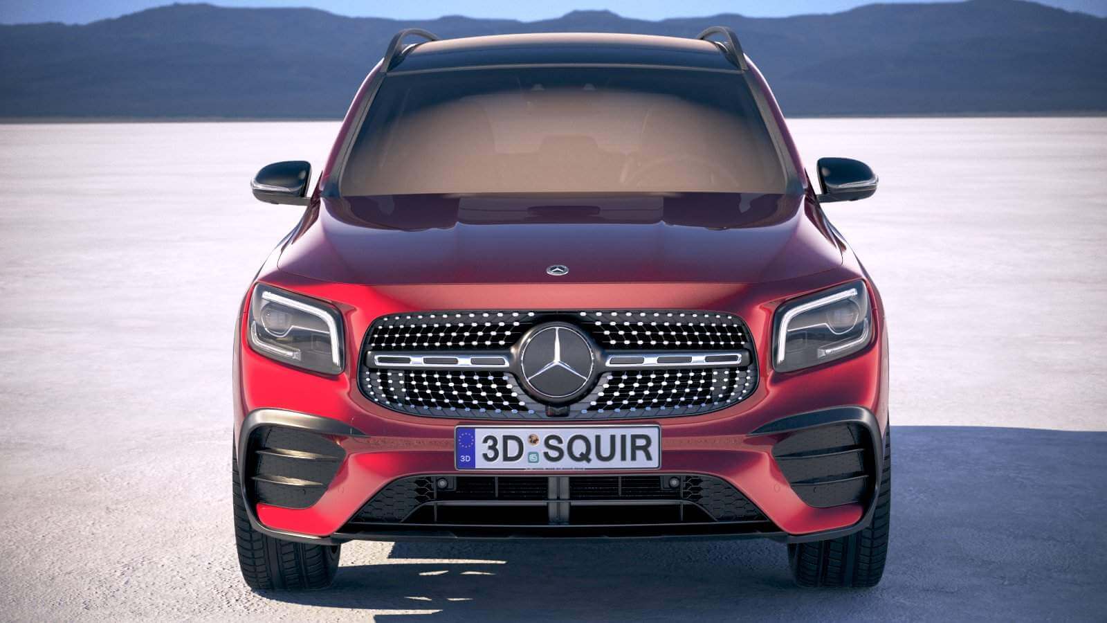 Mercedes-Benz GLB AMG 2020 3D Model by SQUIR