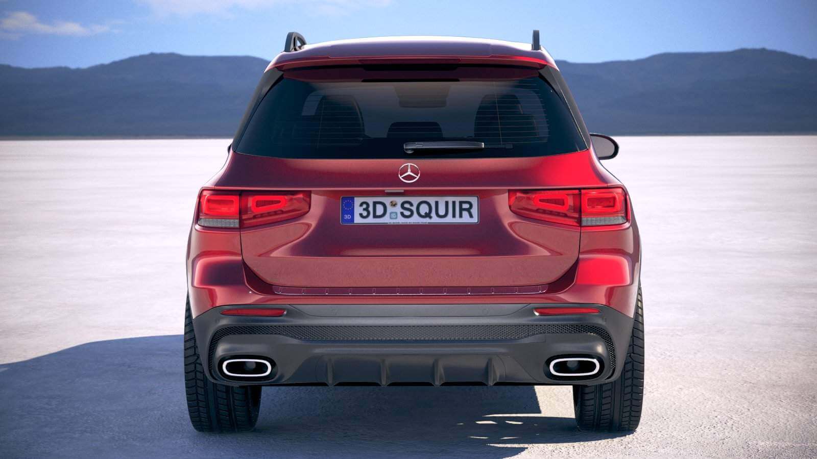 Mercedes-Benz GLB AMG 2020 3D Model by SQUIR