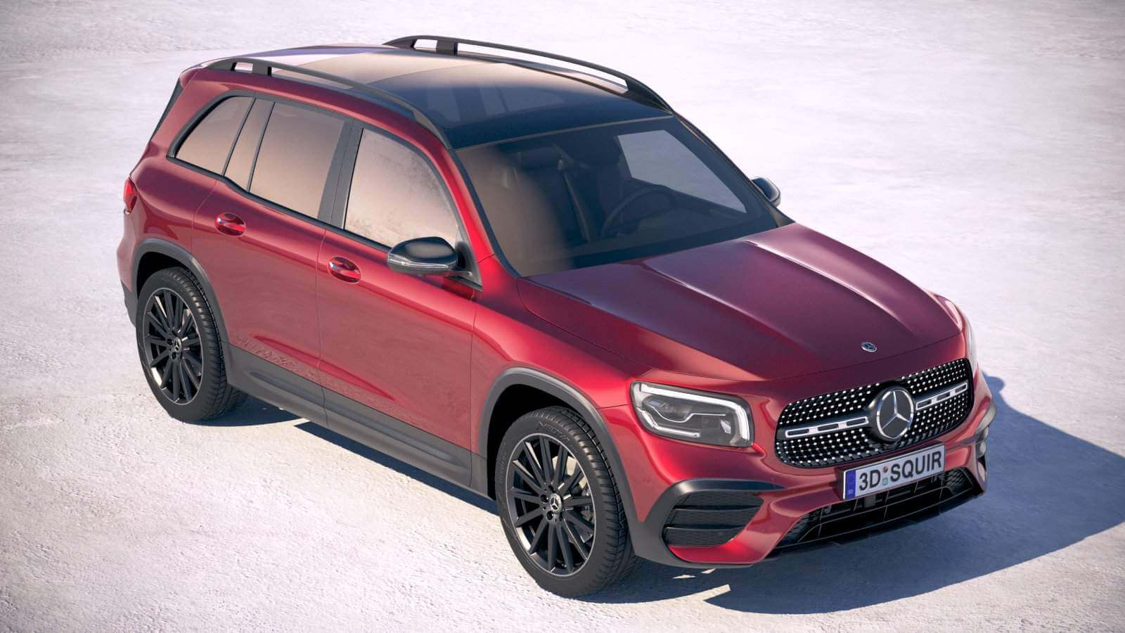 Mercedes-Benz GLB AMG 2020 3D Model by SQUIR