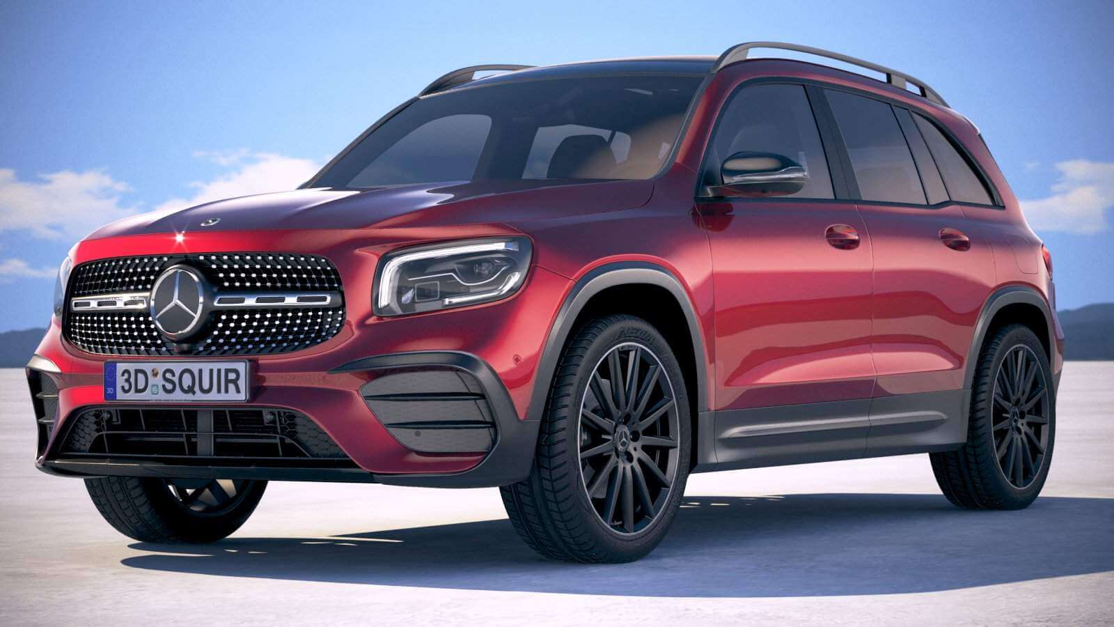 Mercedes-Benz GLB AMG 2020 3D Model by SQUIR