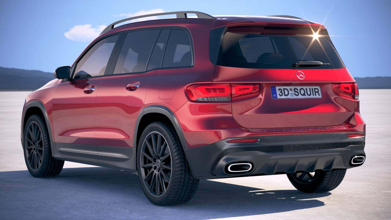 Mercedes-Benz GLB AMG 2020 3D Model by SQUIR