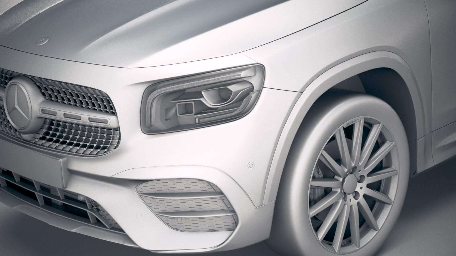 Mercedes-Benz GLB AMG 2020 3D Model by SQUIR