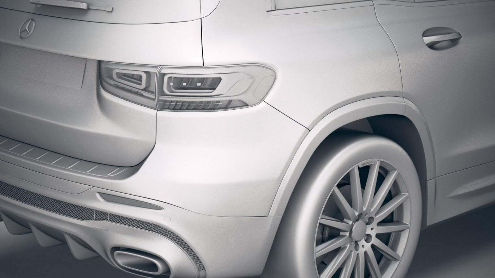 Mercedes-Benz GLB AMG 2020 3D Model by SQUIR