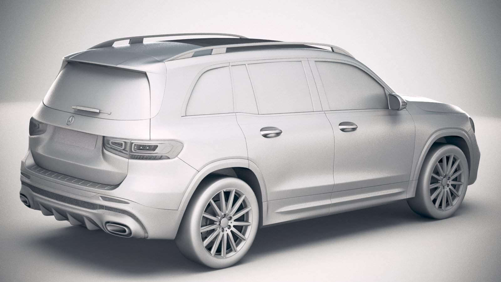 Mercedes-Benz GLB AMG 2020 3D Model by SQUIR