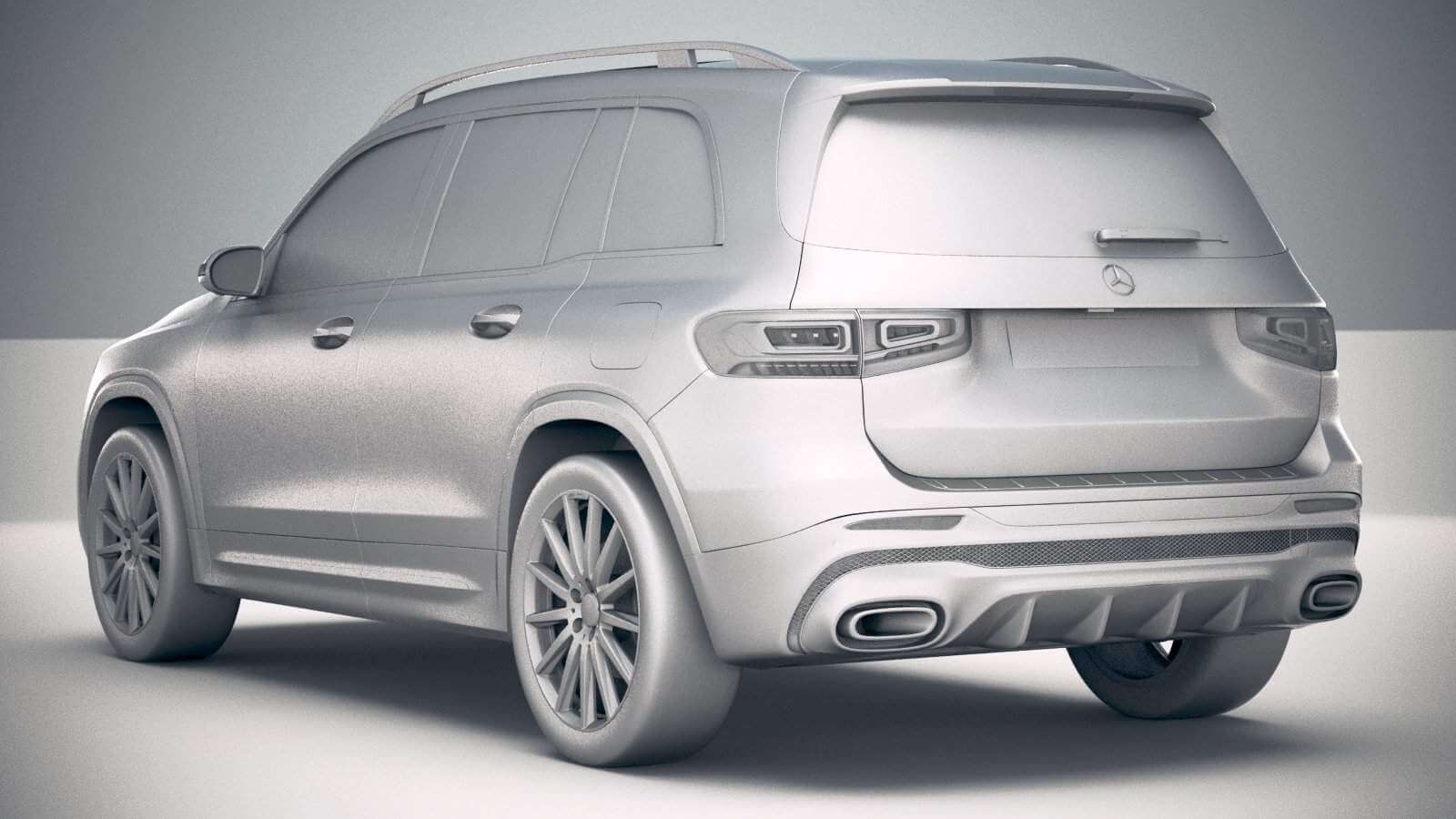 Mercedes-Benz GLB AMG 2020 3D Model by SQUIR