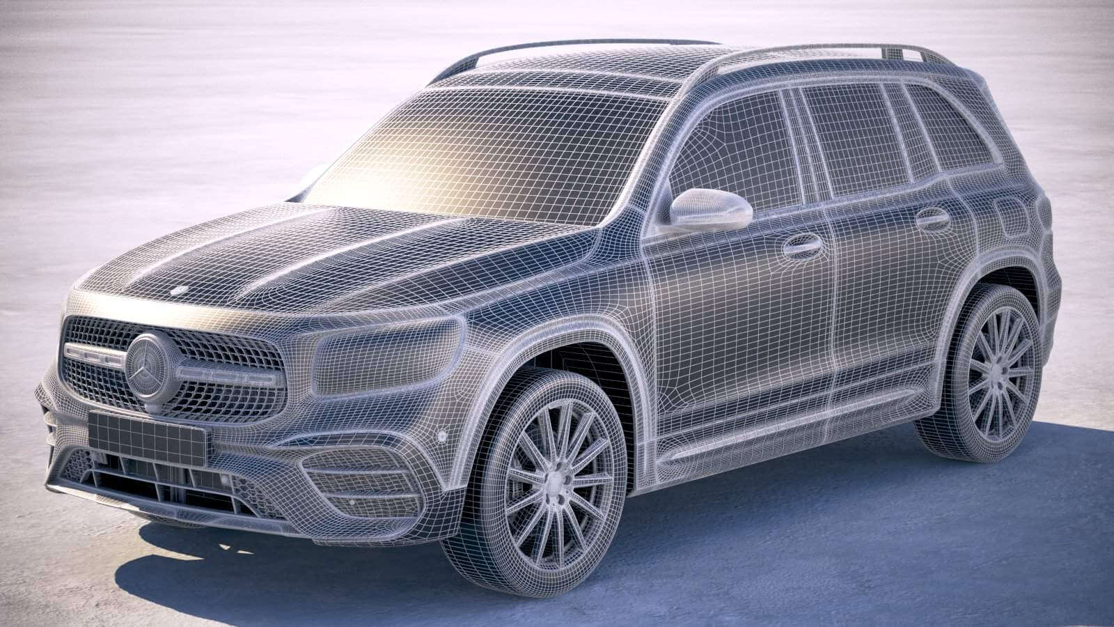 Mercedes-Benz GLB AMG 2020 3D Model by SQUIR