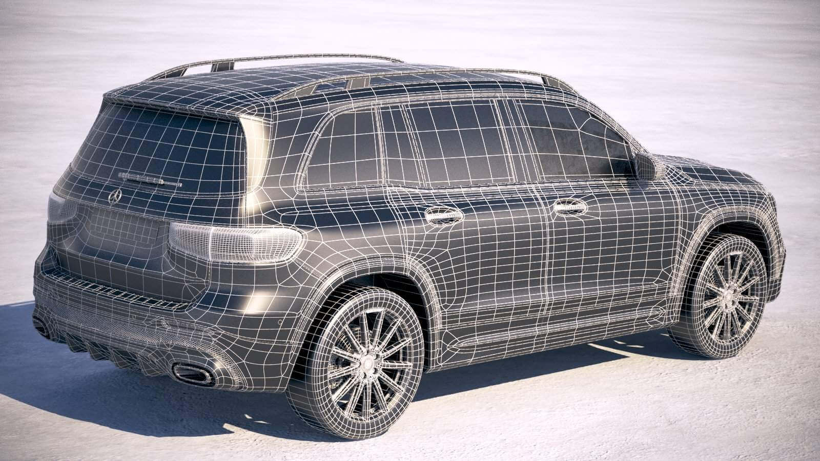 Mercedes-Benz GLB AMG 2020 3D Model by SQUIR