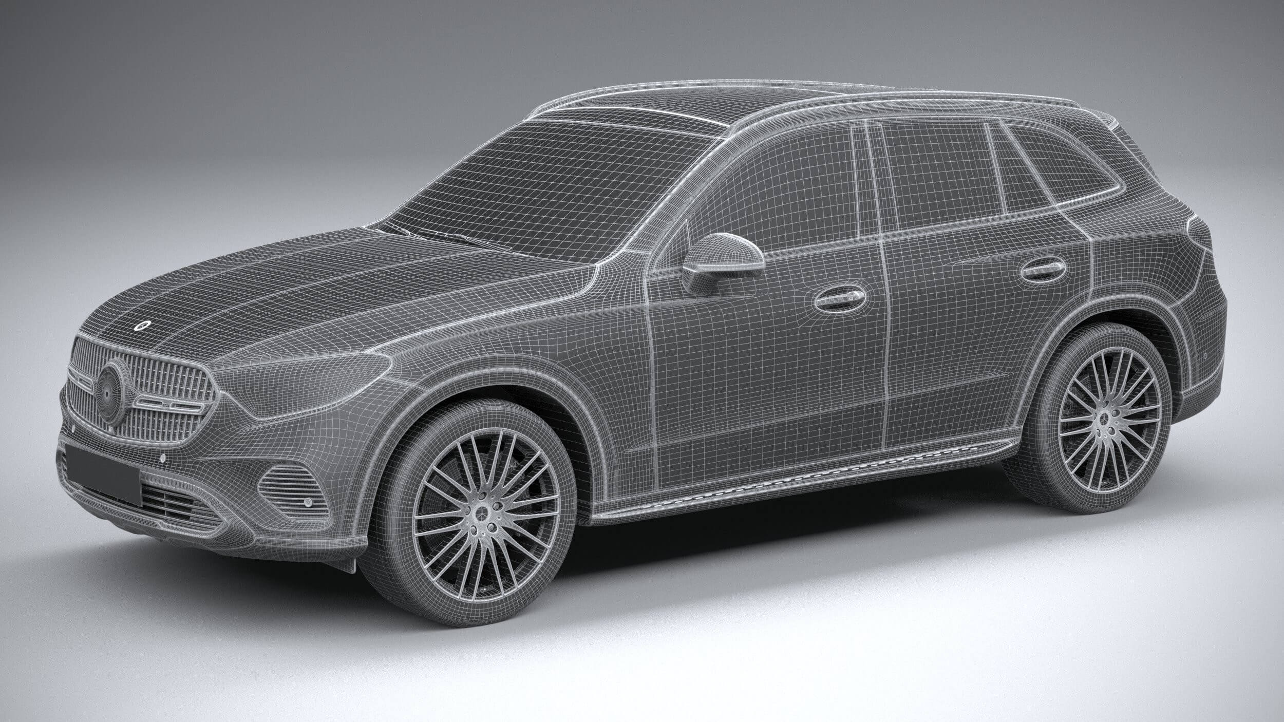 Mercedes-Benz GLC 2023 3D Model by SQUIR
