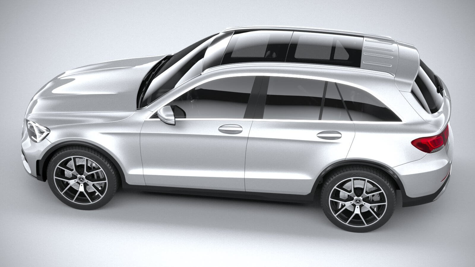 Mercedes-Benz GLC AMG 2020 3D Model by SQUIR