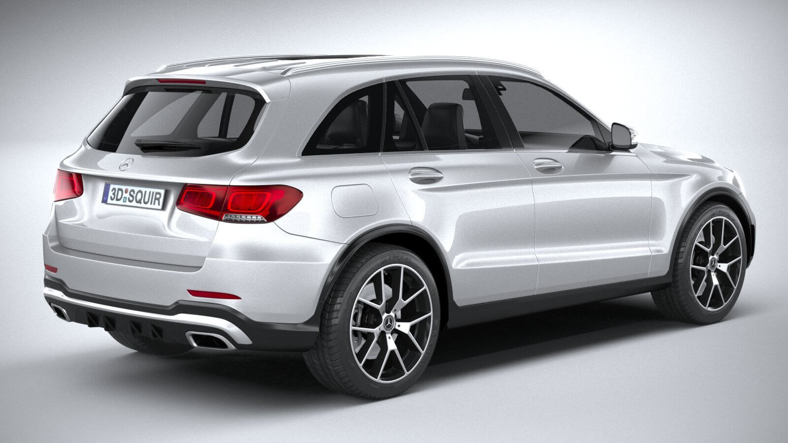 Mercedes-Benz GLC AMG 2020 3D Model by SQUIR