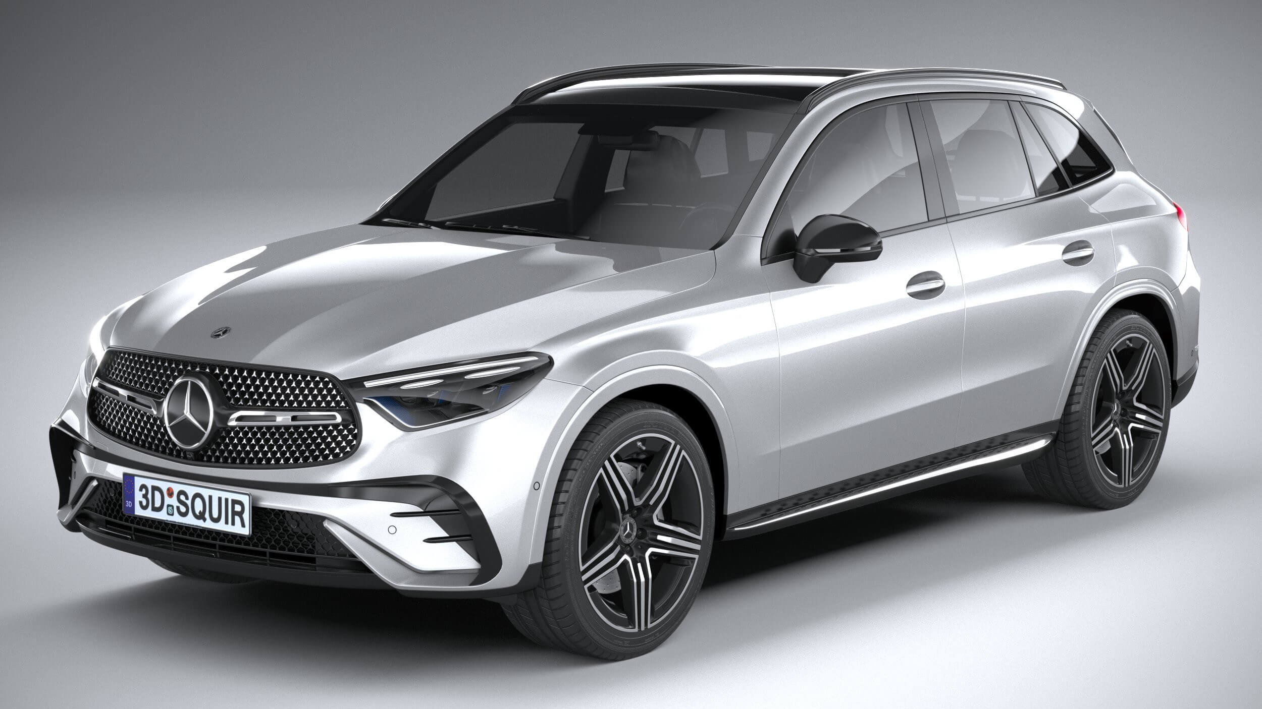 Mercedes-Benz GLC AMG 2023 3D Model by SQUIR