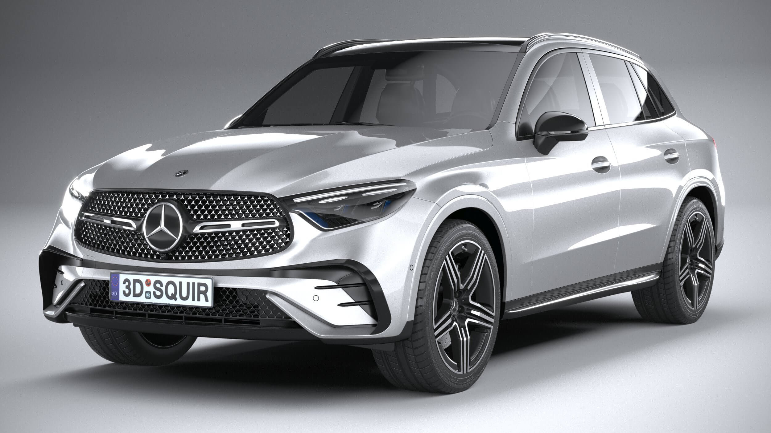 Mercedes-Benz GLC AMG 2023 3D Model by SQUIR