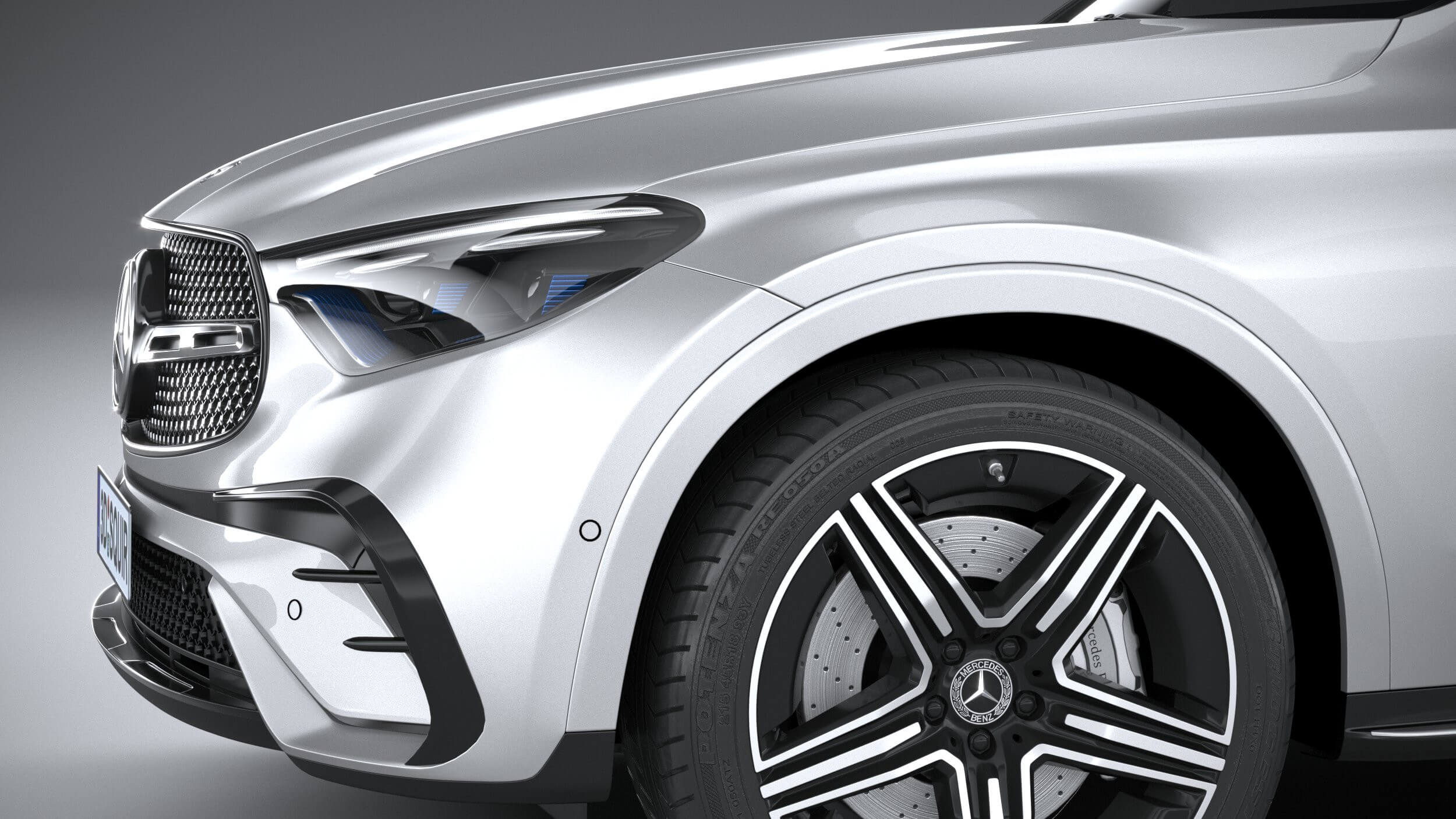 Mercedes-Benz GLC AMG 2023 3D Model by SQUIR