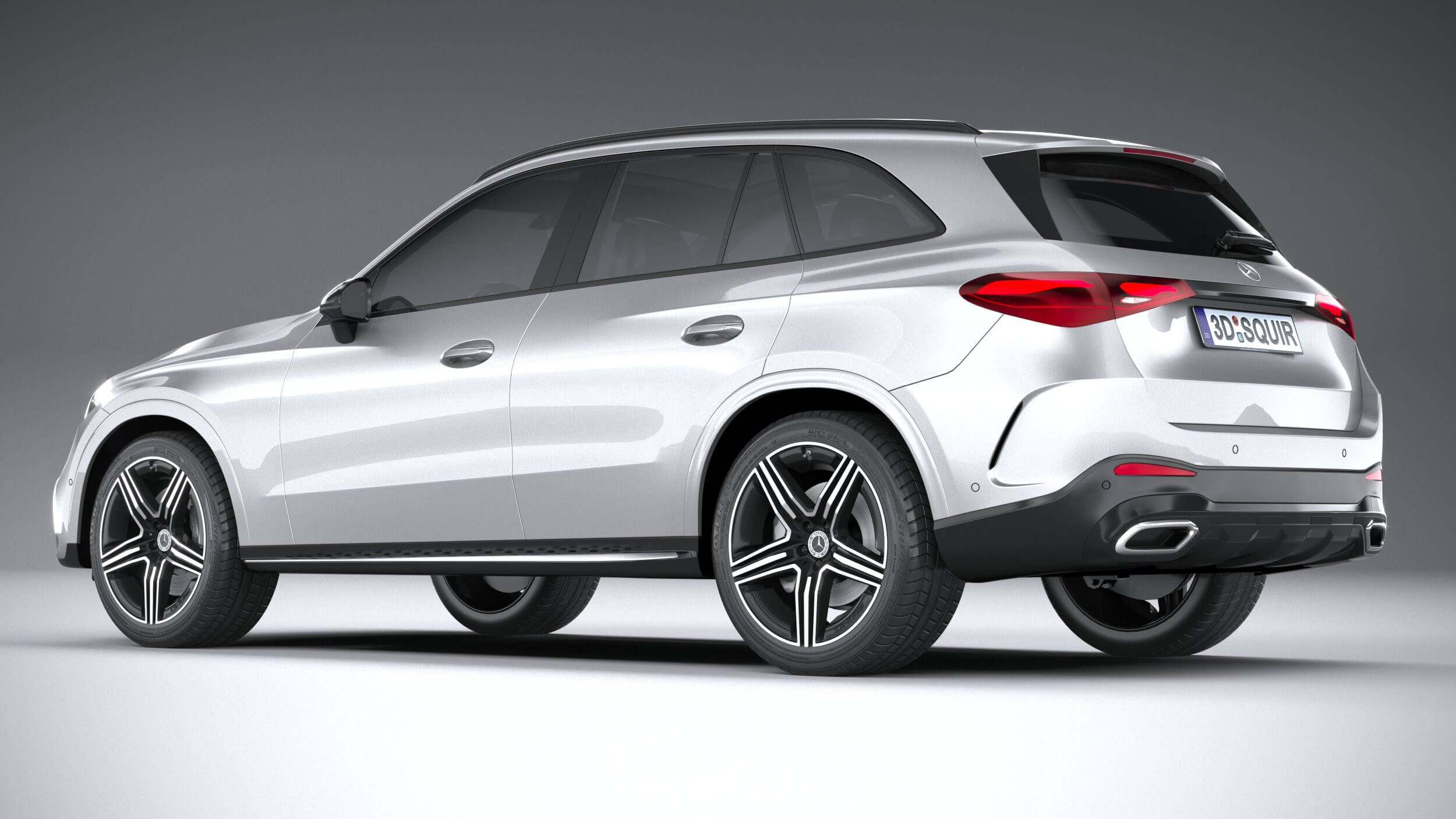 Mercedes-Benz GLC AMG 2023 3D Model by SQUIR