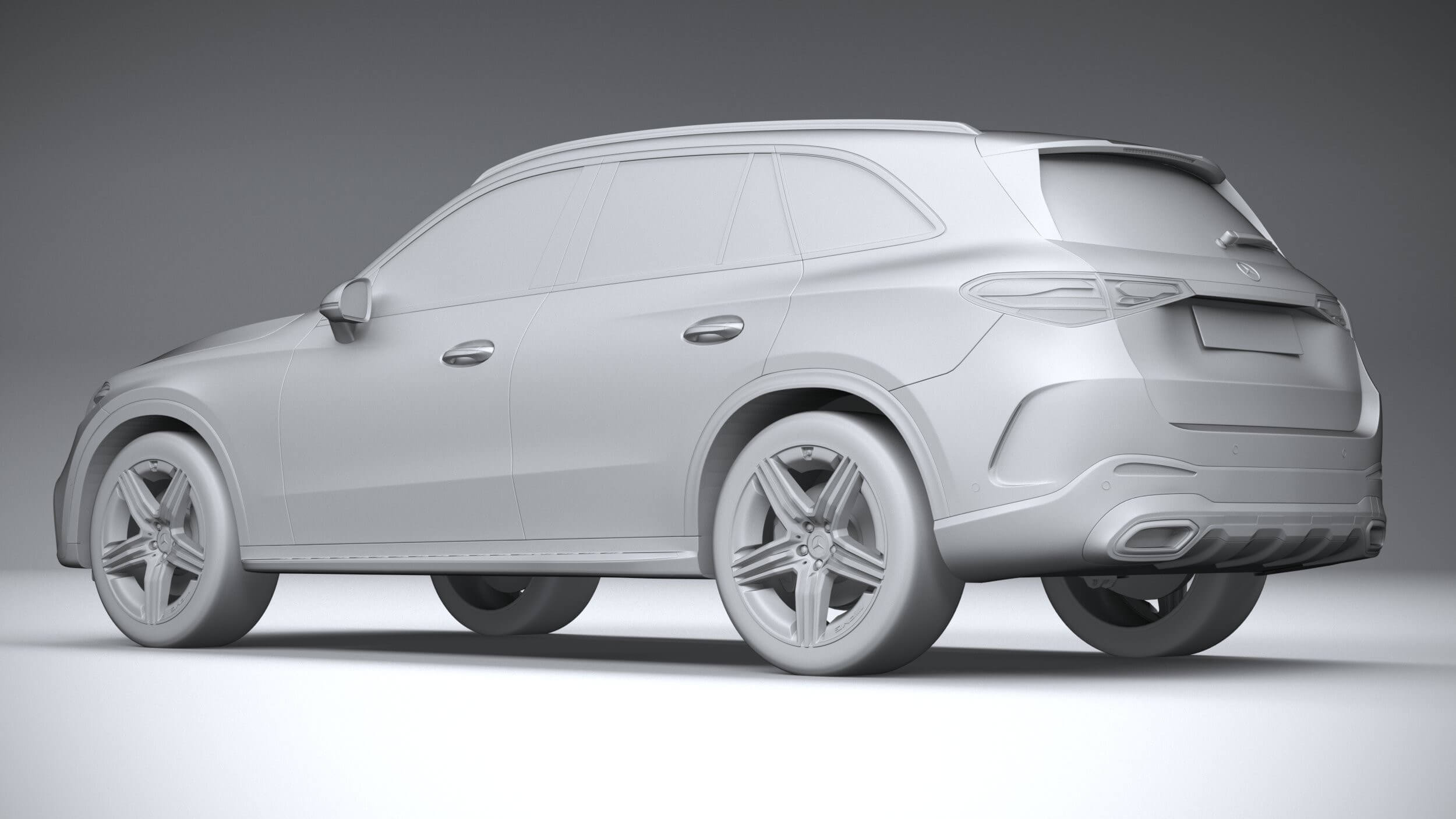 Mercedes-Benz GLC AMG 2023 3D Model by SQUIR