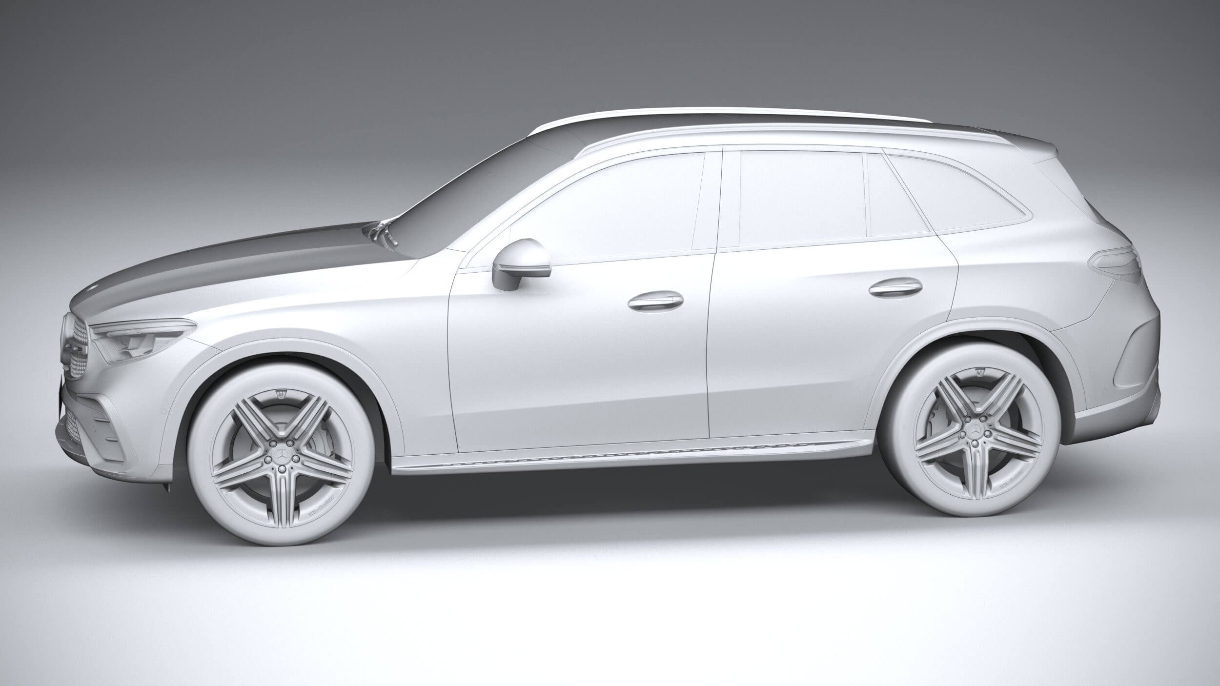 Mercedes-Benz GLC AMG 2023 3D Model by SQUIR