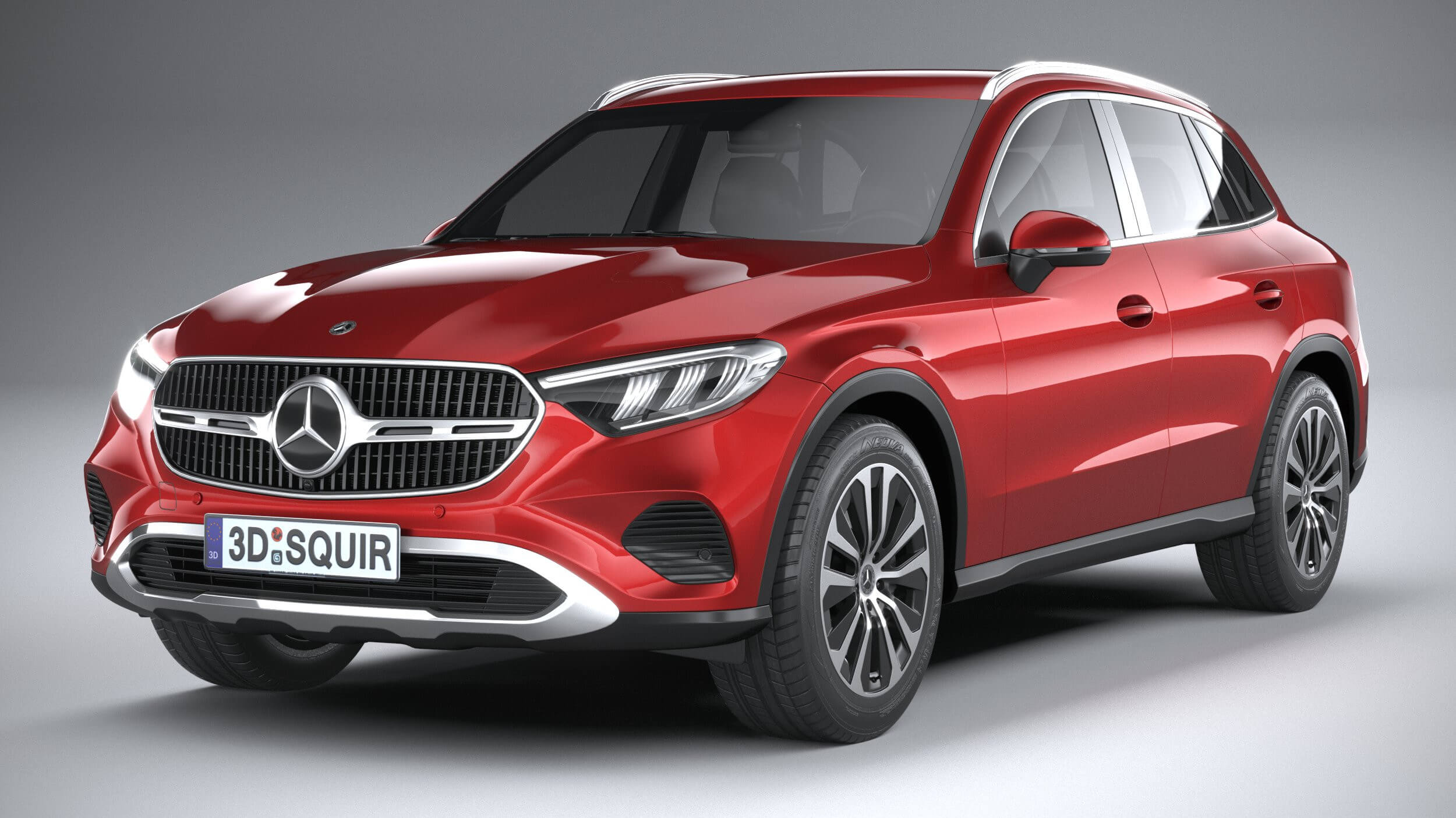 Mercedes-Benz GLC Basic 2023 3D Model by SQUIR
