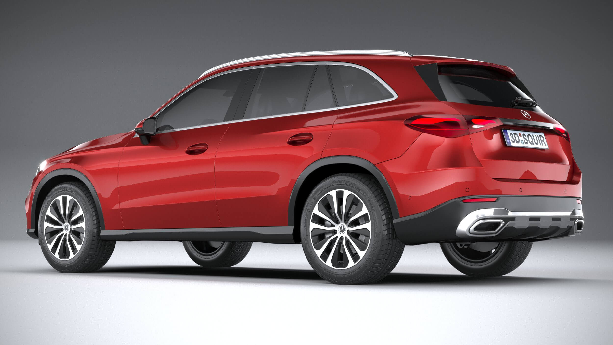 Mercedes-Benz GLC Basic 2023 3D Model by SQUIR