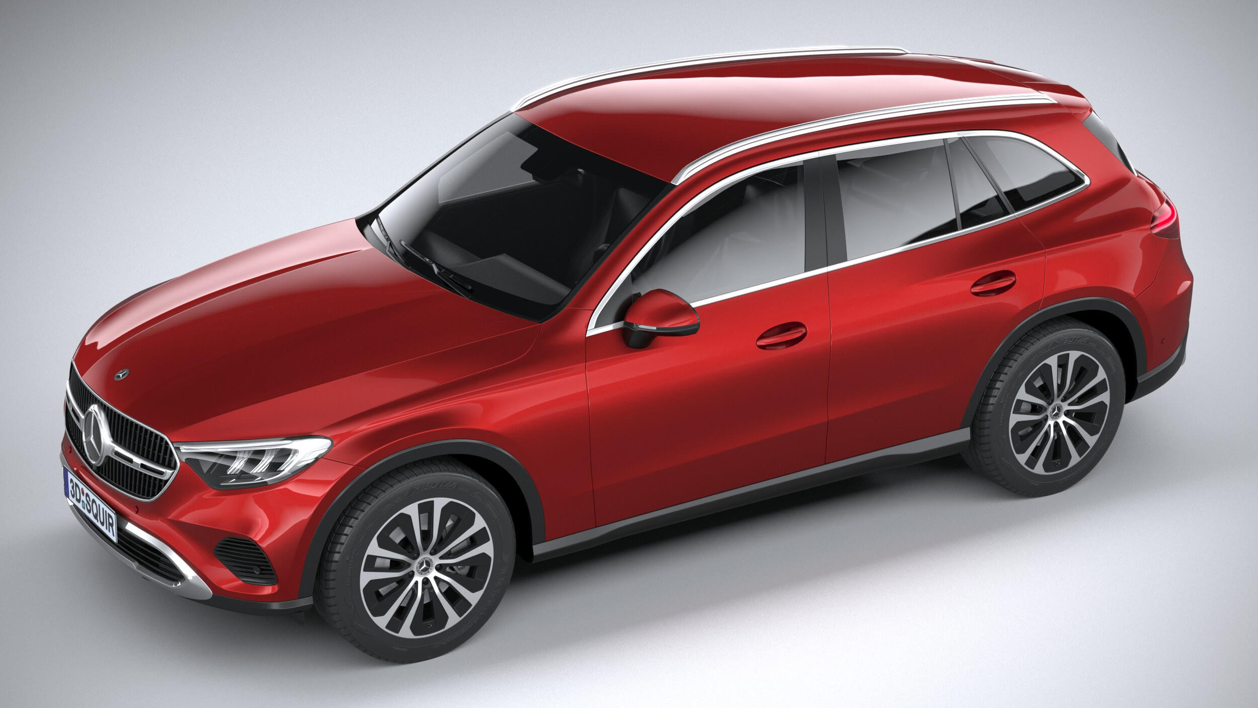 Mercedes-Benz GLC Basic 2023 3D Model by SQUIR