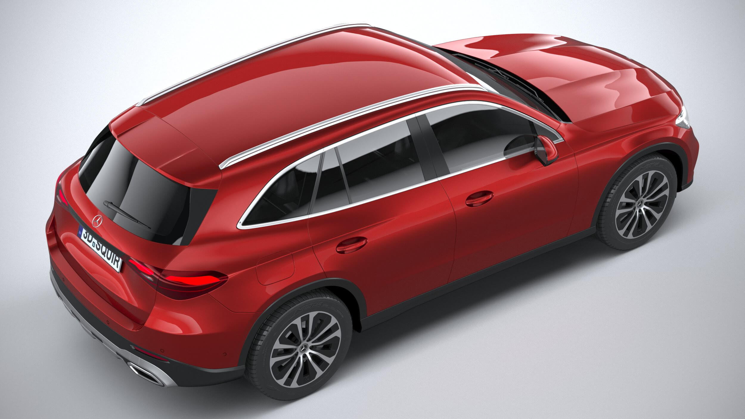 Mercedes-Benz GLC Basic 2023 3D Model by SQUIR