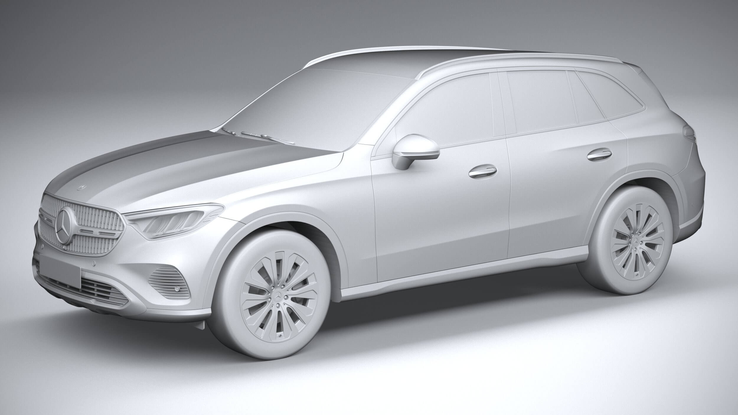 Mercedes-Benz GLC Basic 2023 3D Model by SQUIR