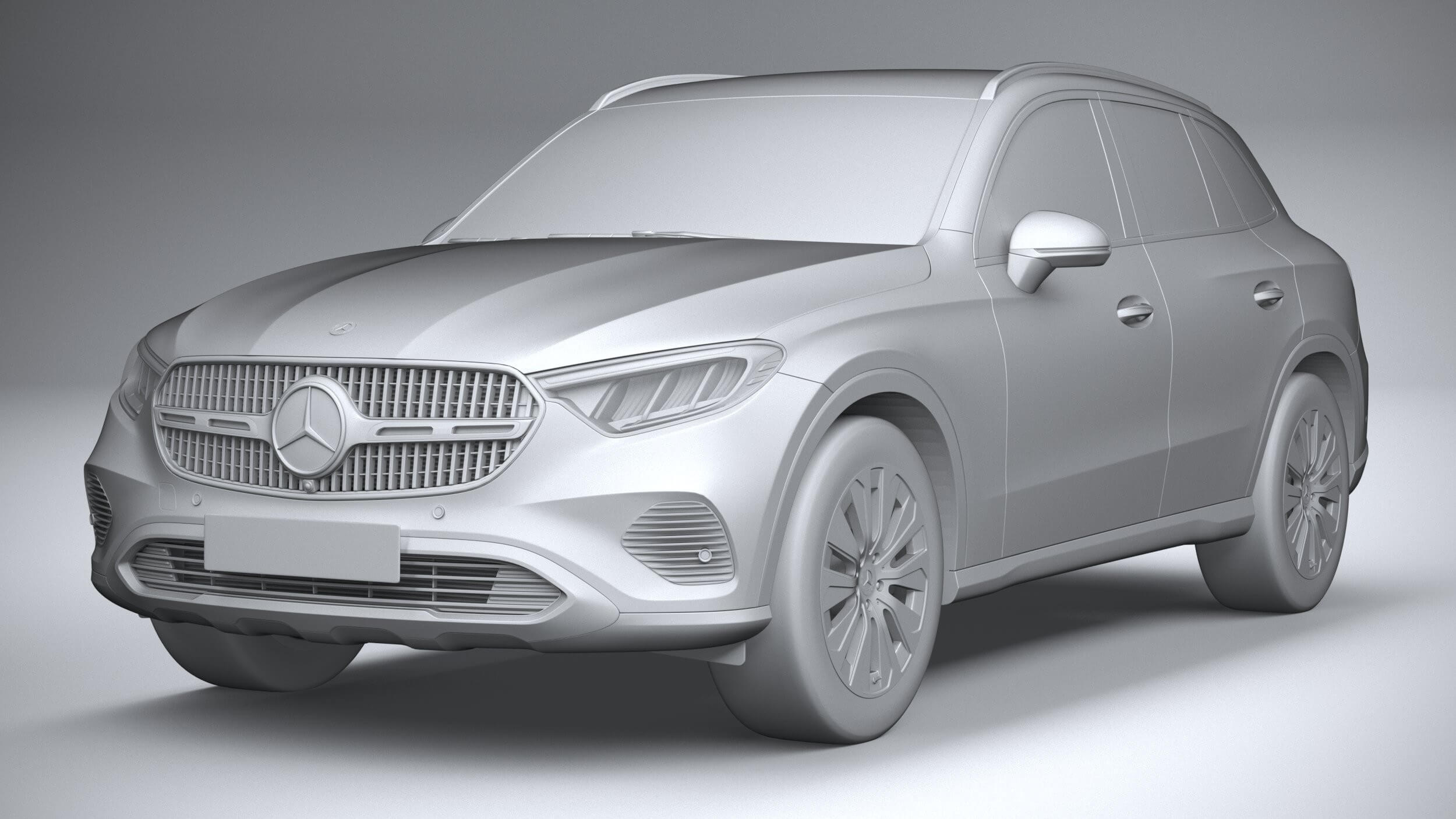 Mercedes-Benz GLC Basic 2023 3D Model by SQUIR