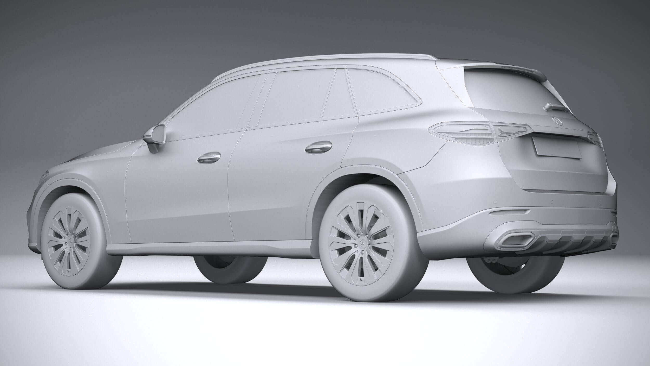 Mercedes-Benz GLC Basic 2023 3D Model by SQUIR