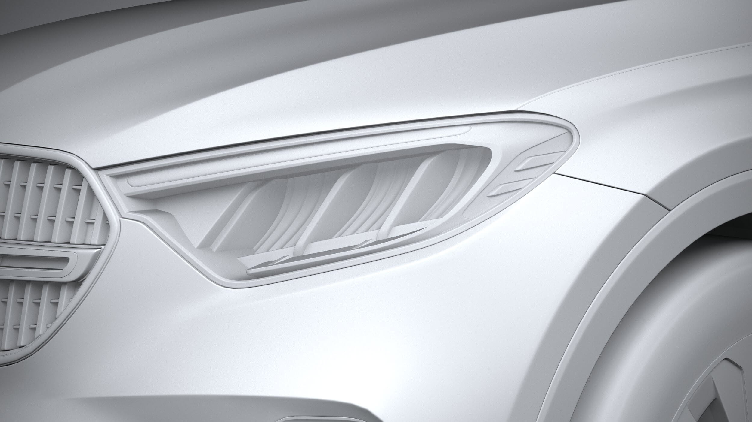 Mercedes-Benz GLC Basic 2023 3D Model by SQUIR