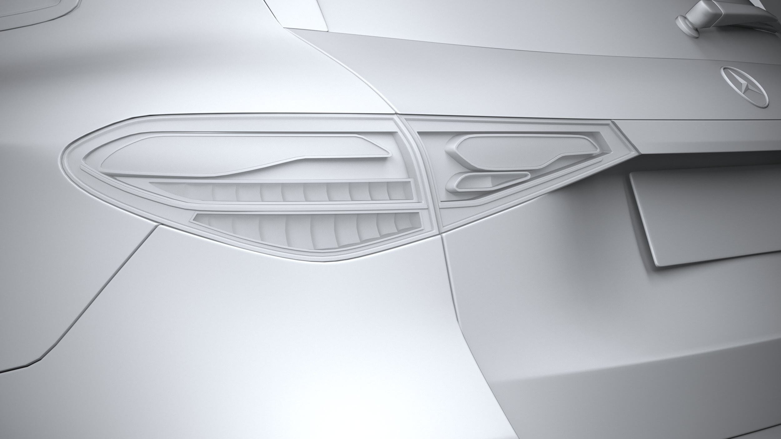 Mercedes-Benz GLC Basic 2023 3D Model by SQUIR