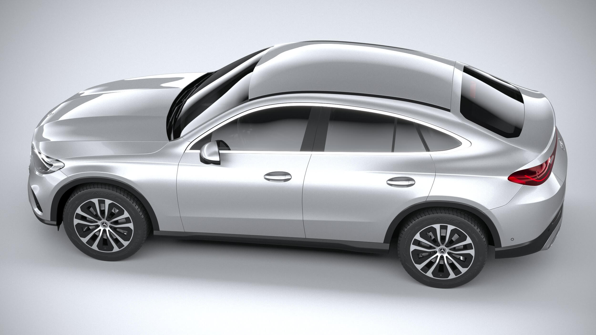 Mercedes-Benz GLC Coupe Basic 2024 3D Model by SQUIR