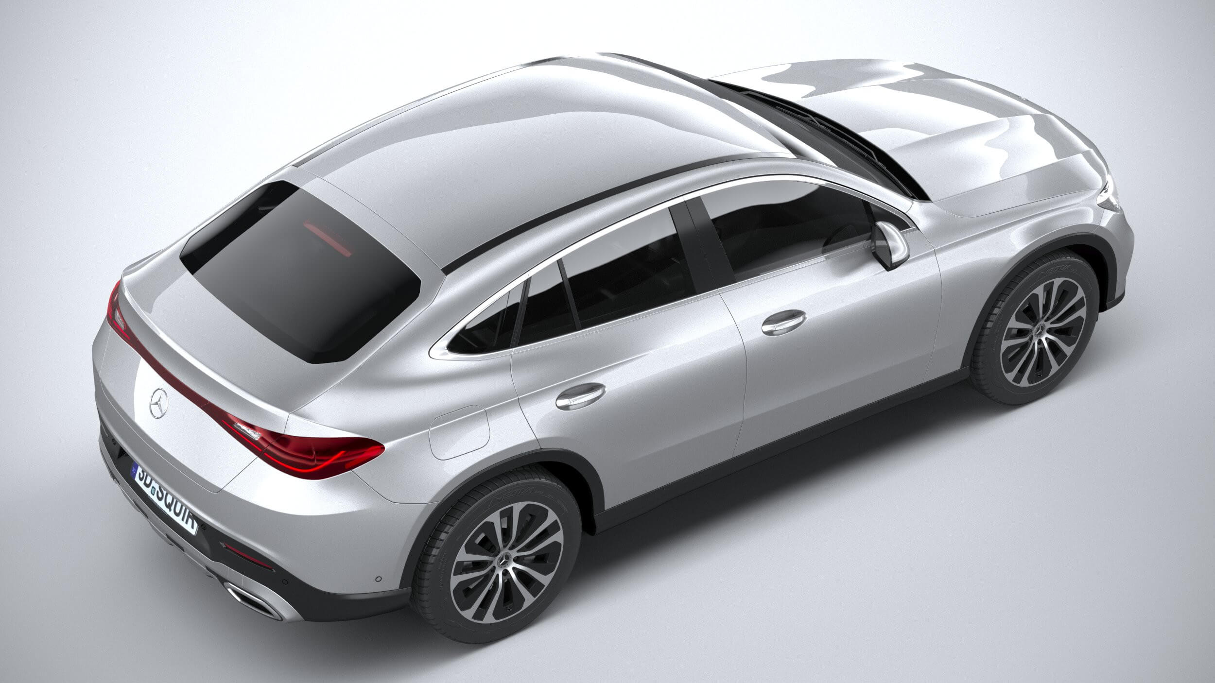 Mercedes-Benz GLC Coupe Basic 2024 3D Model by SQUIR
