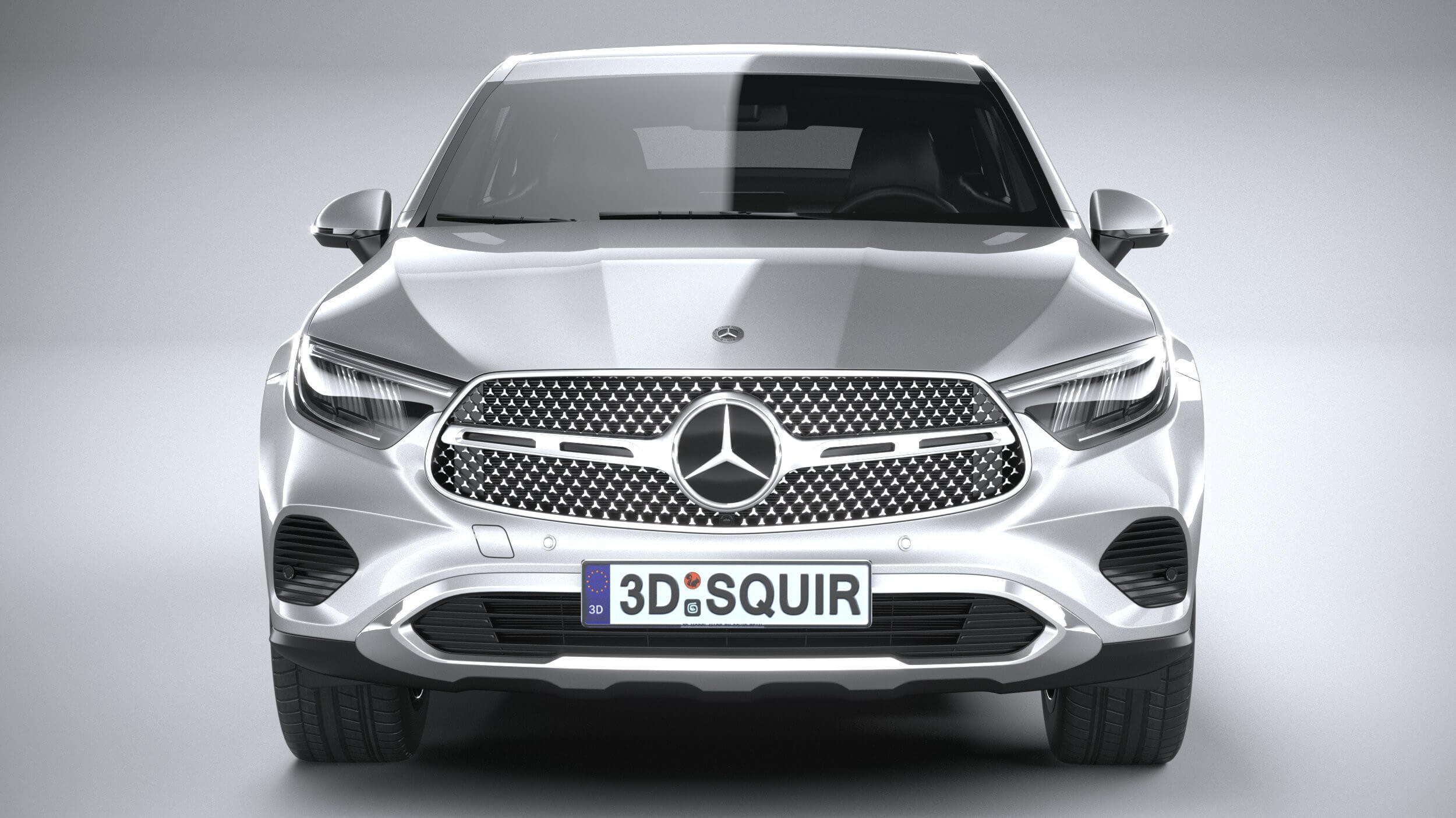 Mercedes-Benz GLC Coupe Basic 2024 3D Model by SQUIR