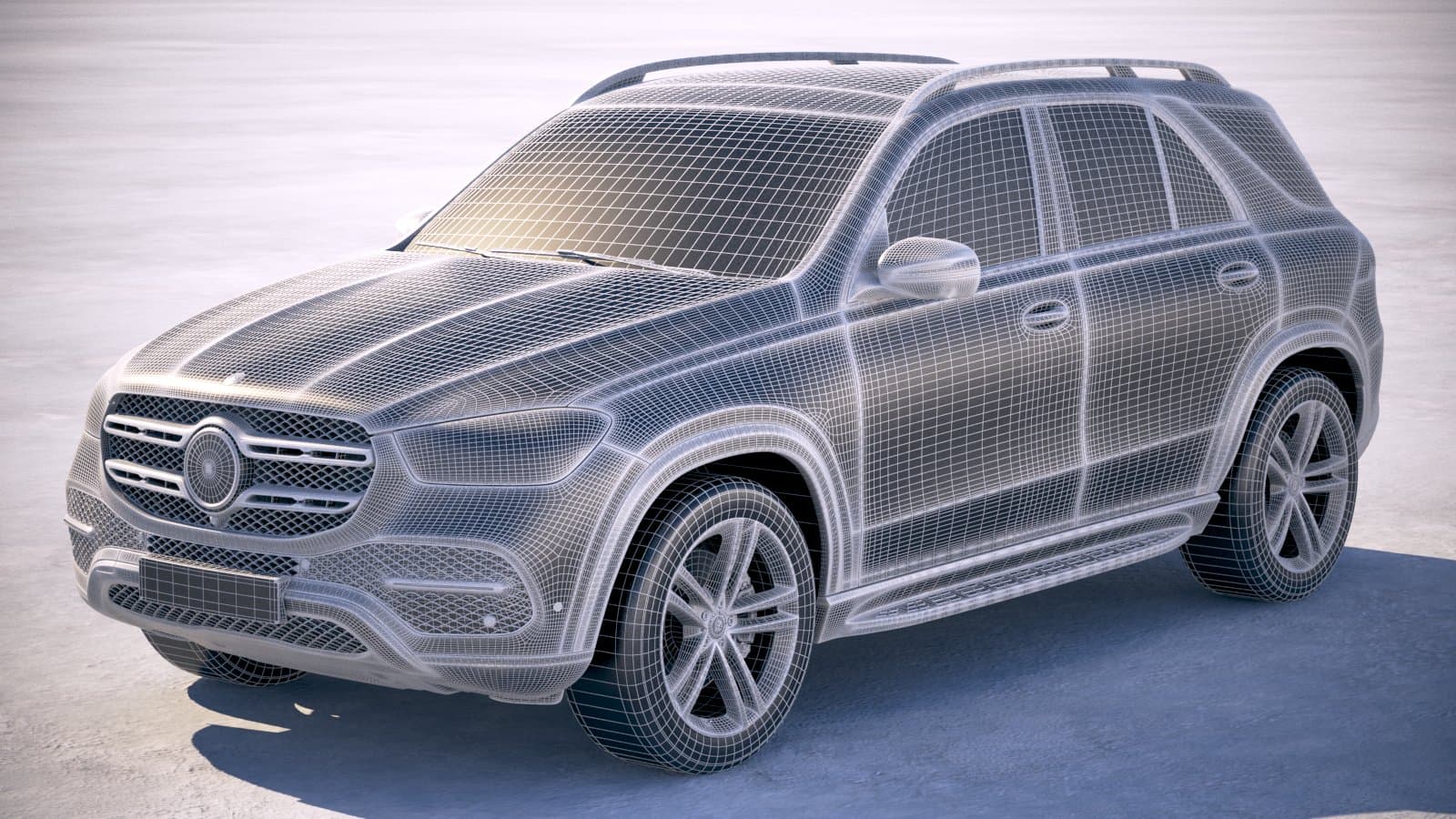 Mercedes Benz GLE 2020 - 3D Model by SQUIR