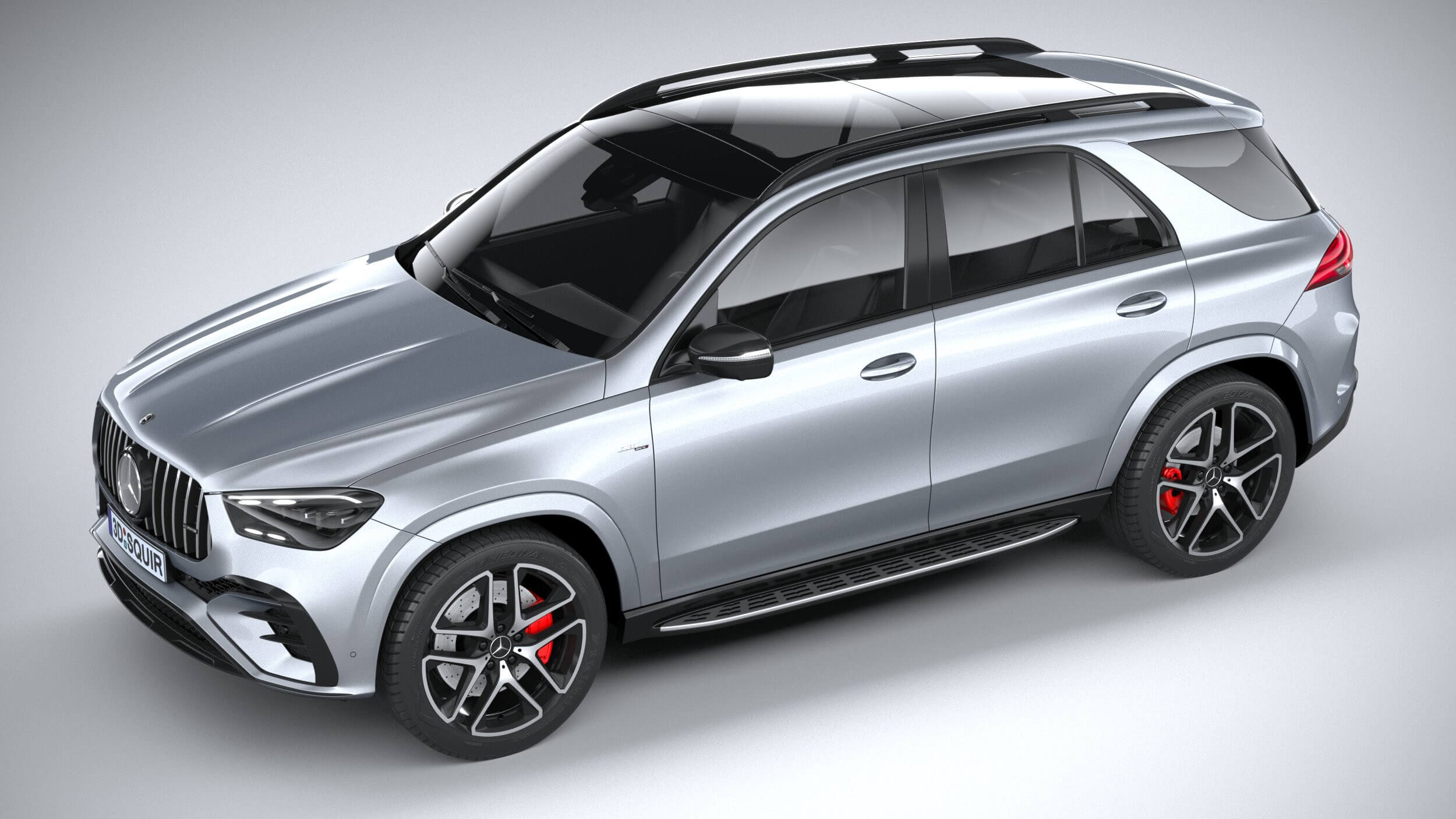 Mercedes-Benz GLE 53 AMG 2024 3D Model by SQUIR