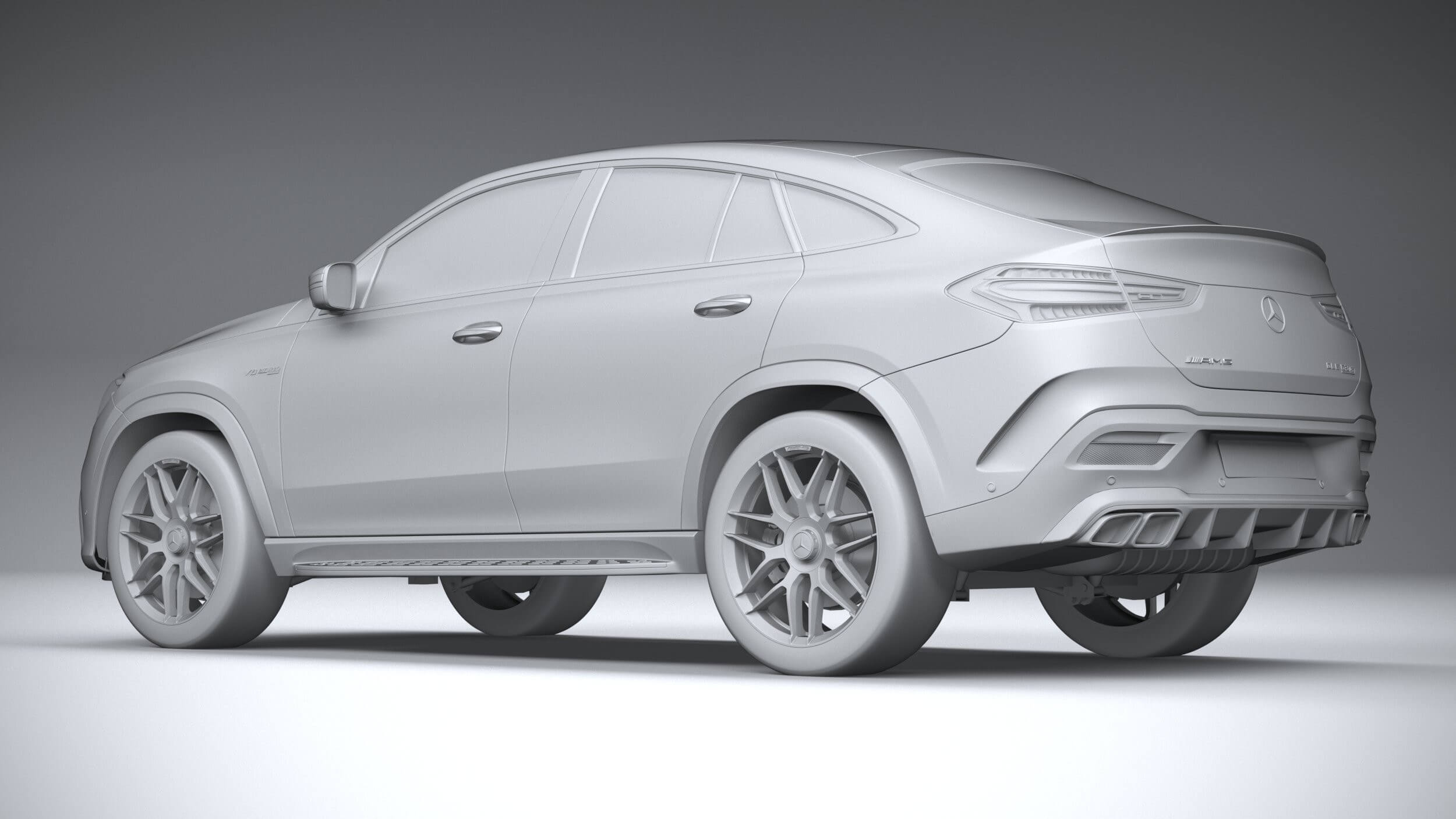 Mercedes-Benz GLE 63 AMG Coupe 2024 3D Model by SQUIR