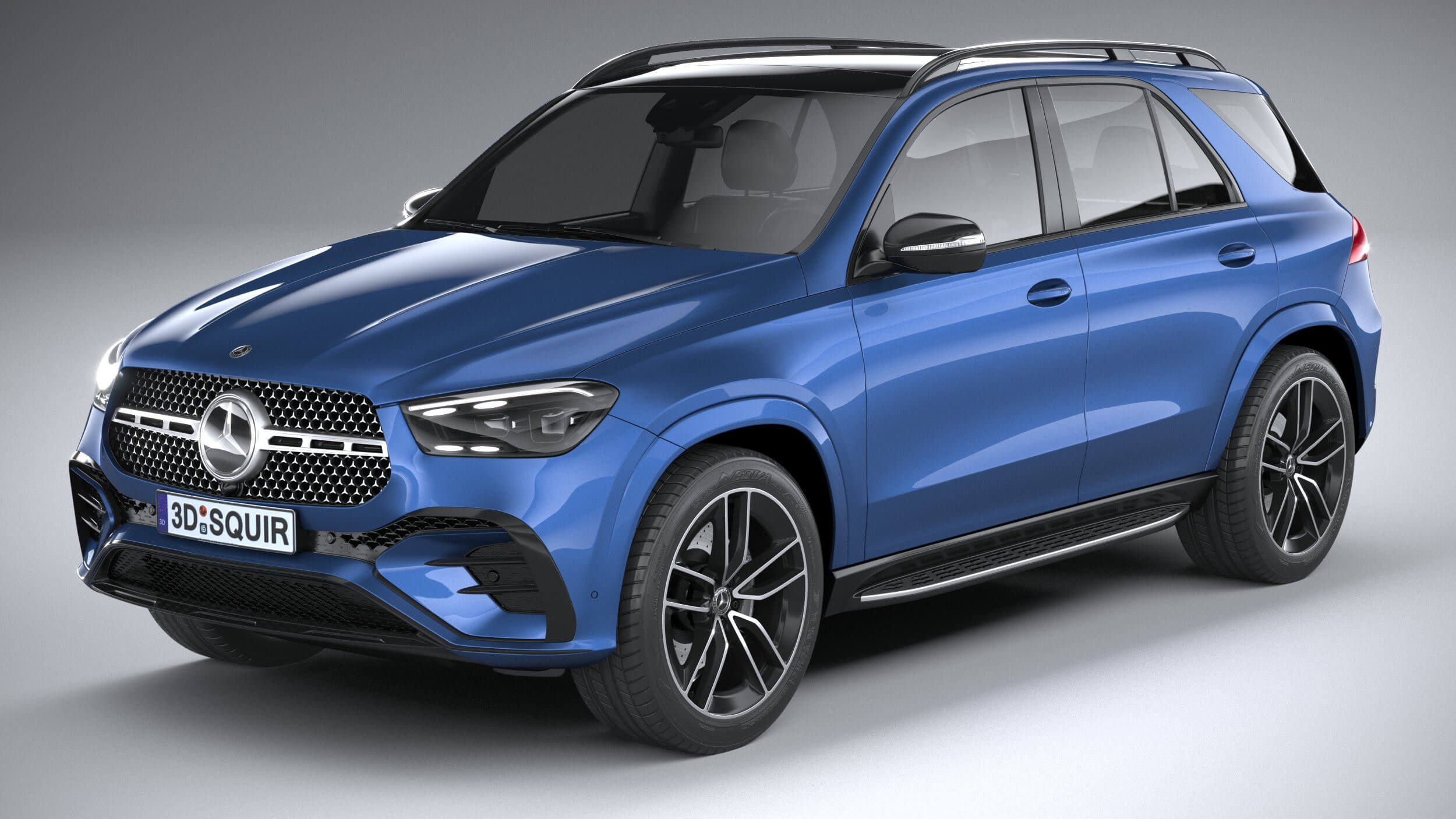 Mercedes-Benz GLE AMG-Line 2024 3D Model by SQUIR