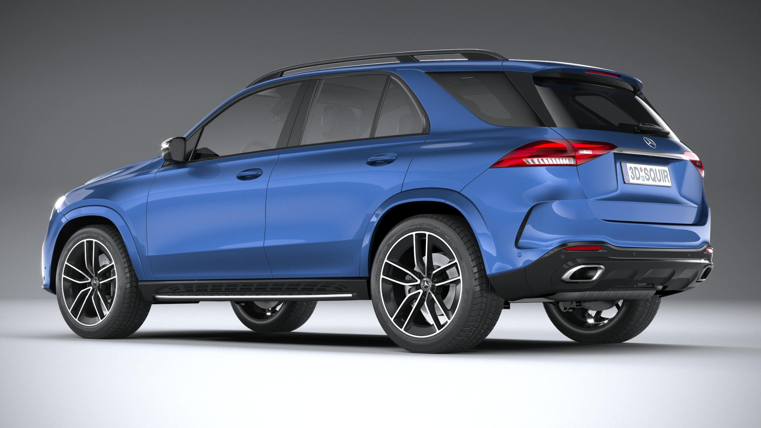Mercedes-Benz GLE AMG-Line 2024 3D Model by SQUIR