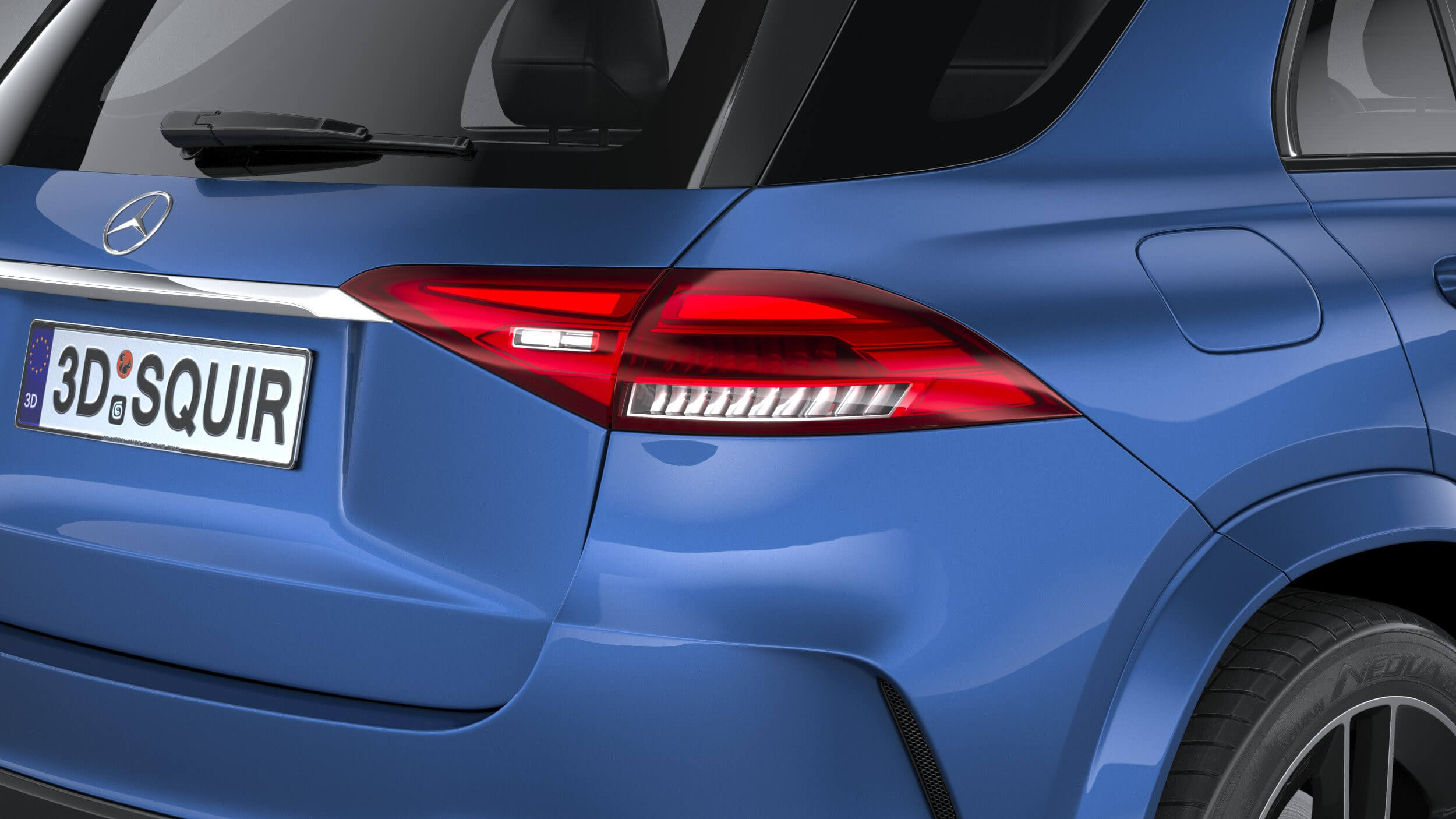 Mercedes-Benz GLE AMG-Line 2024 3D Model by SQUIR